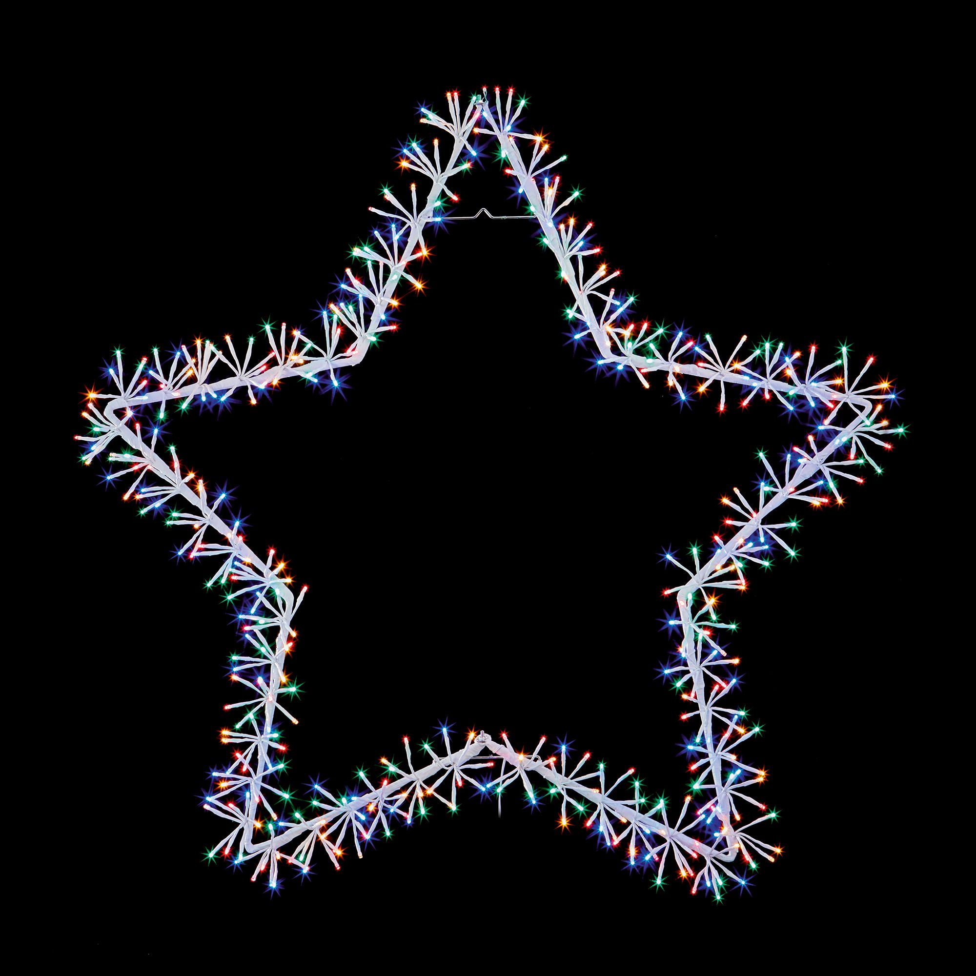 Multicolour LED Starburst Silhouette | DIY at B&Q