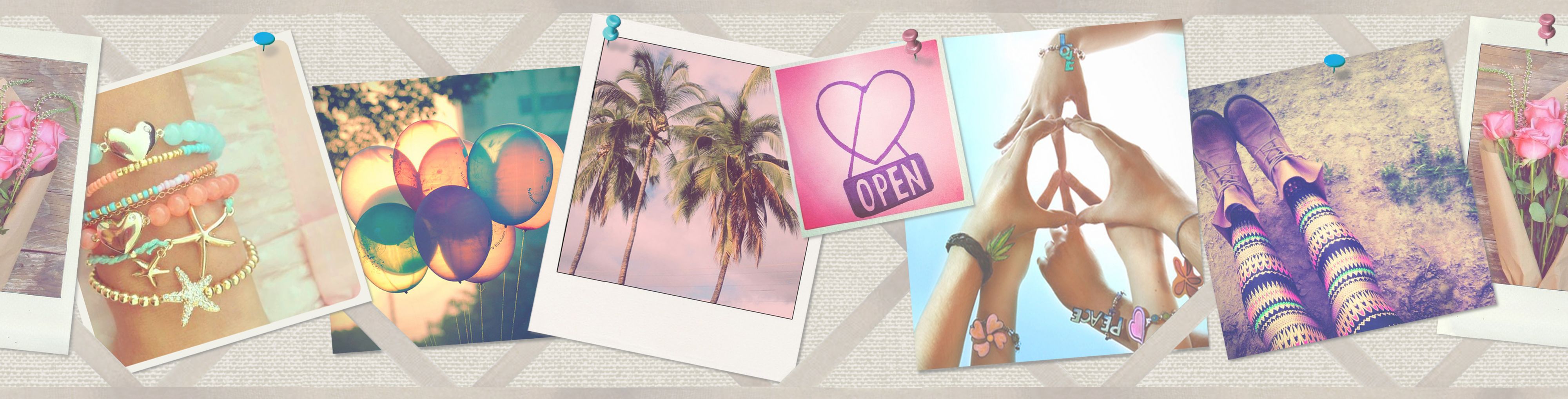 Multicolour Summer pinboard Border | DIY at B&Q