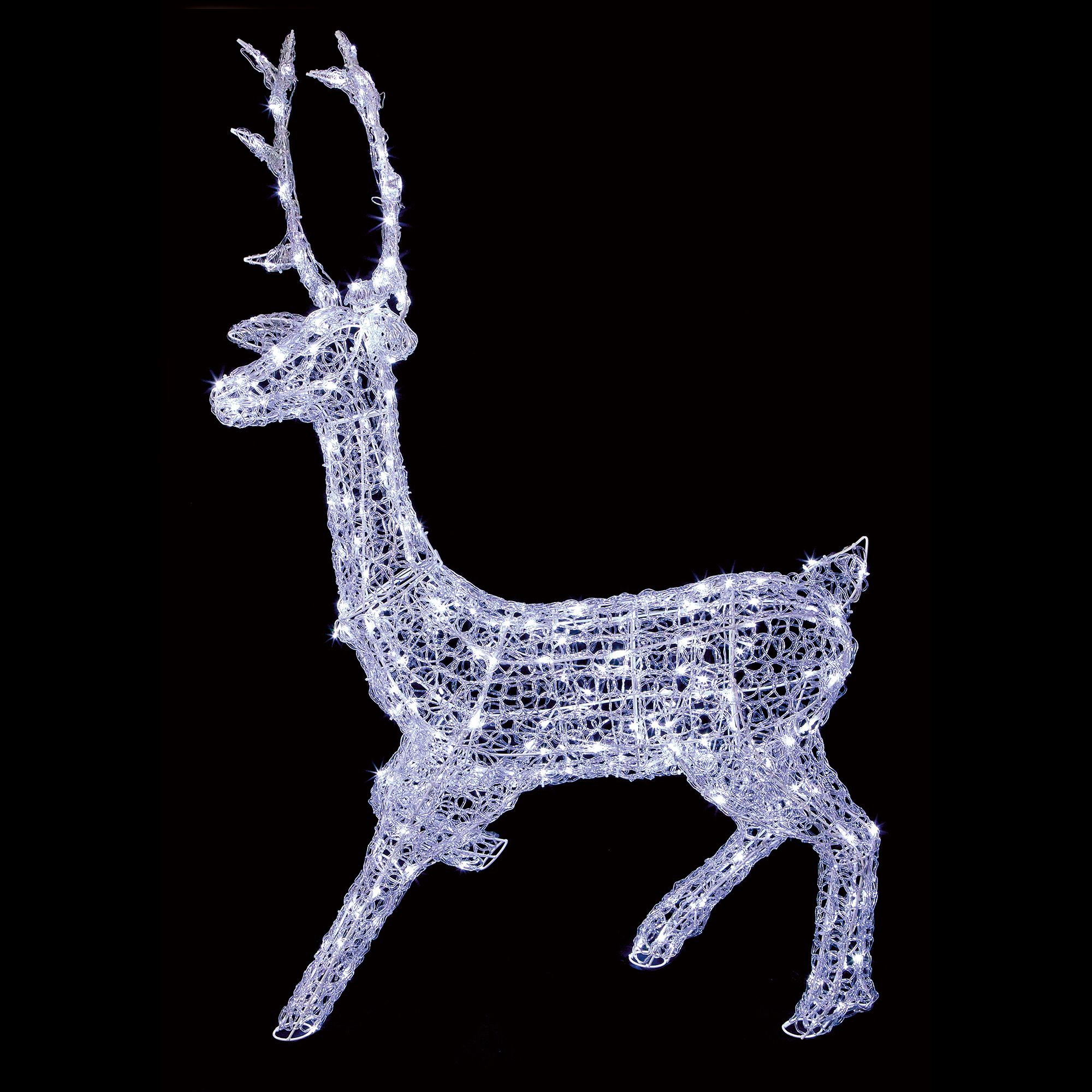 Multicoloured DeerLED Electrical christmas decoration | DIY at B&Q