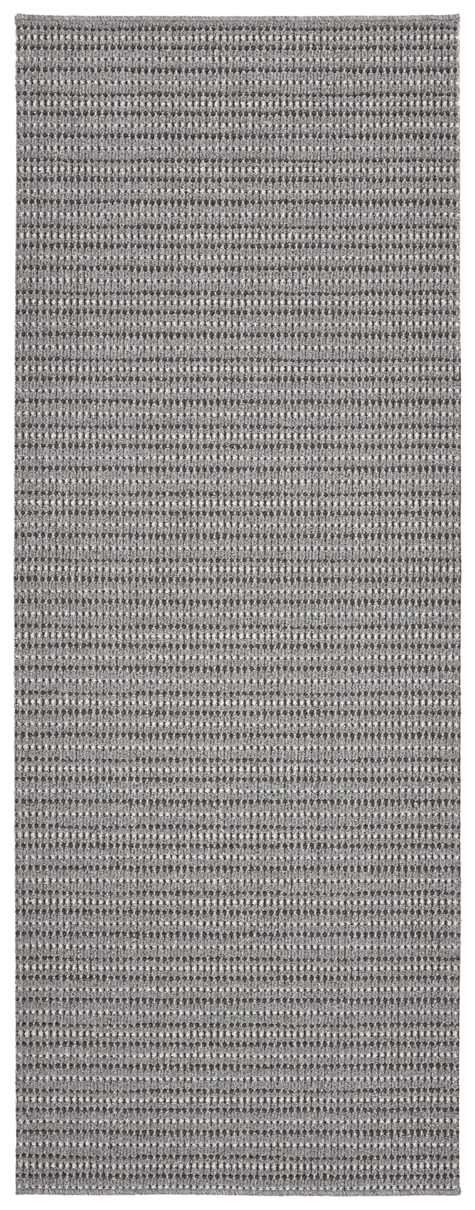 Munich Grey Tonal Heavy duty Mat, 180cm x 67cm | DIY at B&Q