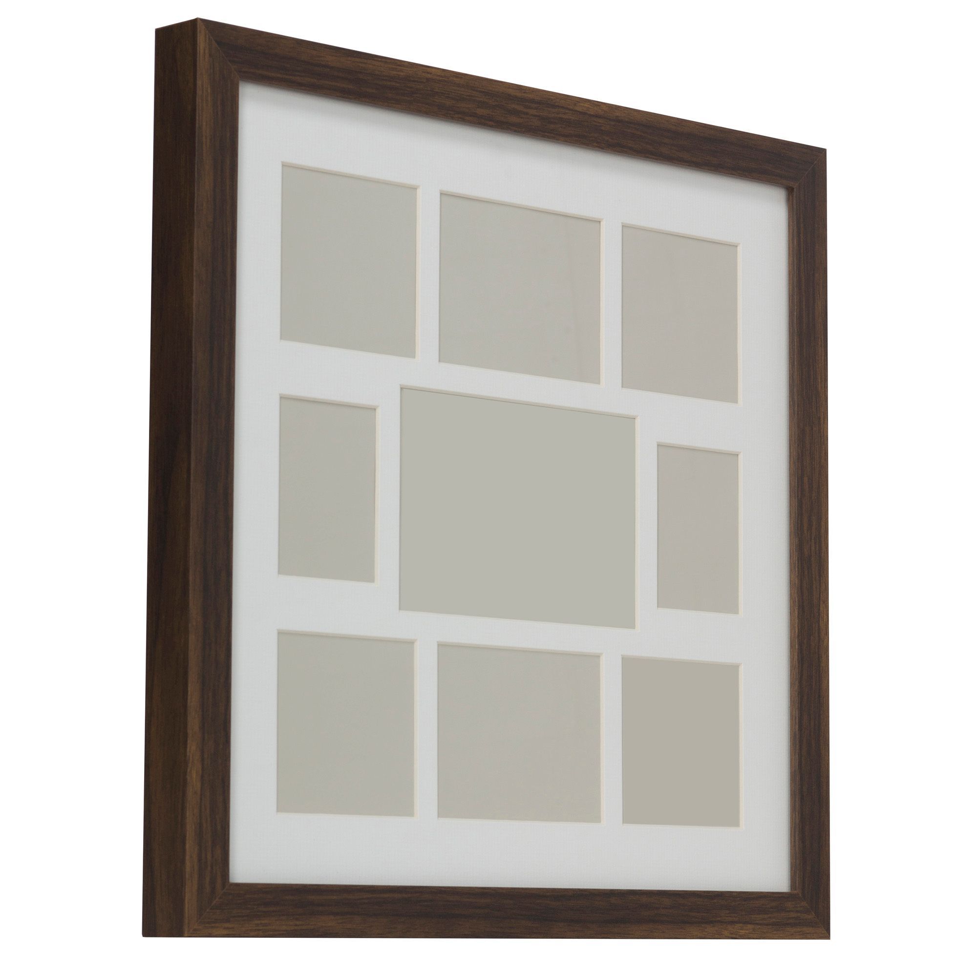 Natural dark wood effect Dark wood effect Multi aperture Multi Picture ...