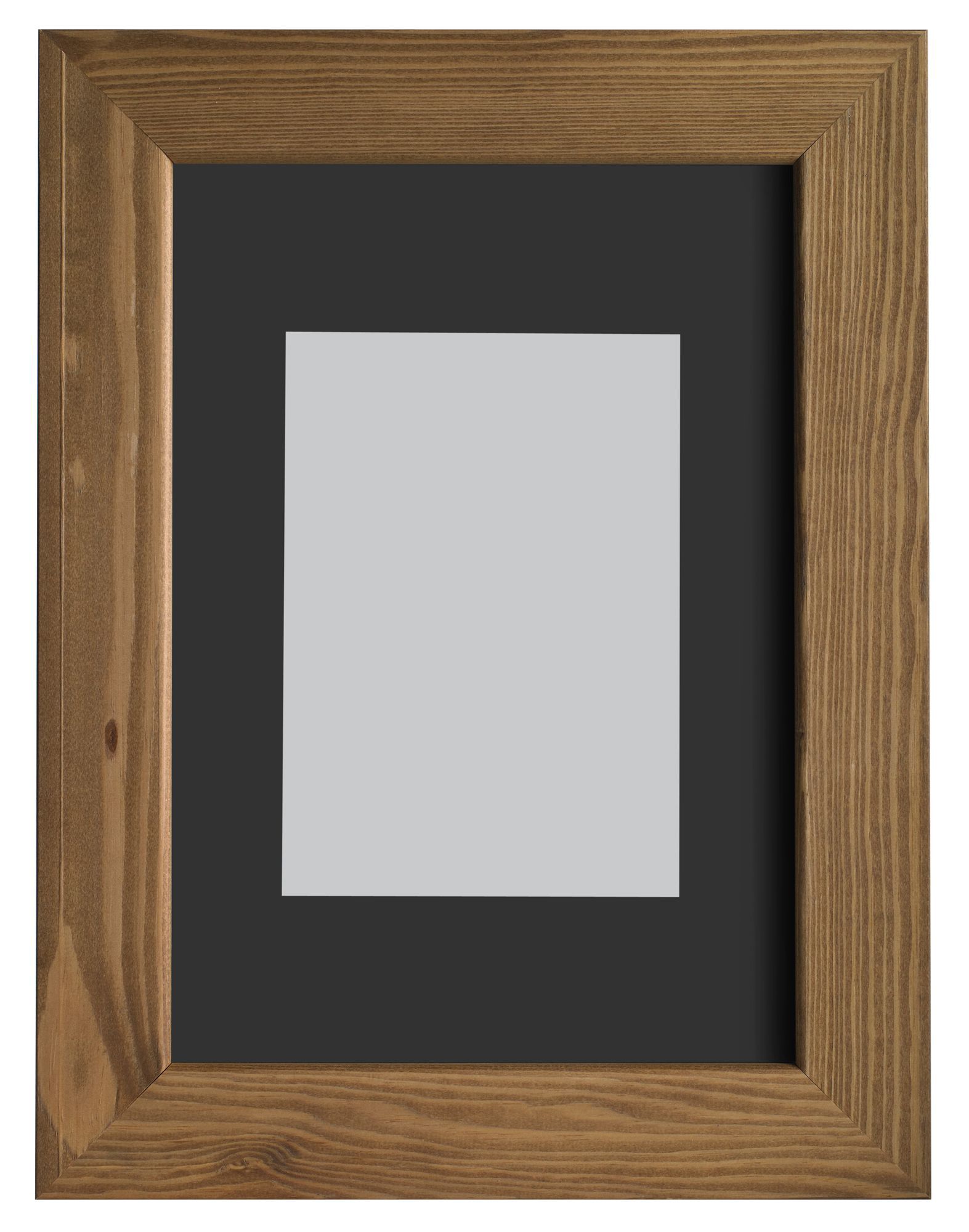Natural oak effect Oak effect Single Picture frame (H)32.7cm x (W)23 ...