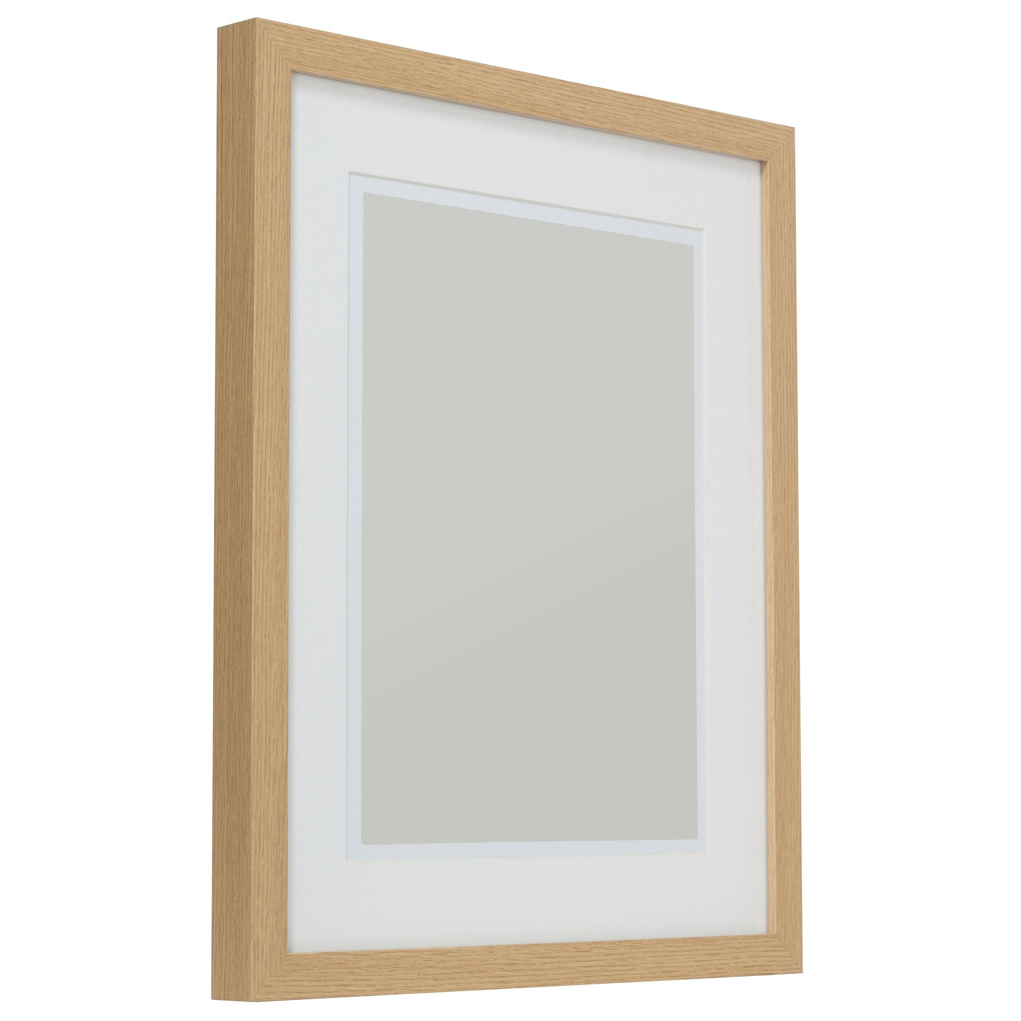Natural oak effect Oak effect Single Picture frame (H)54cm x (W)44cm ...
