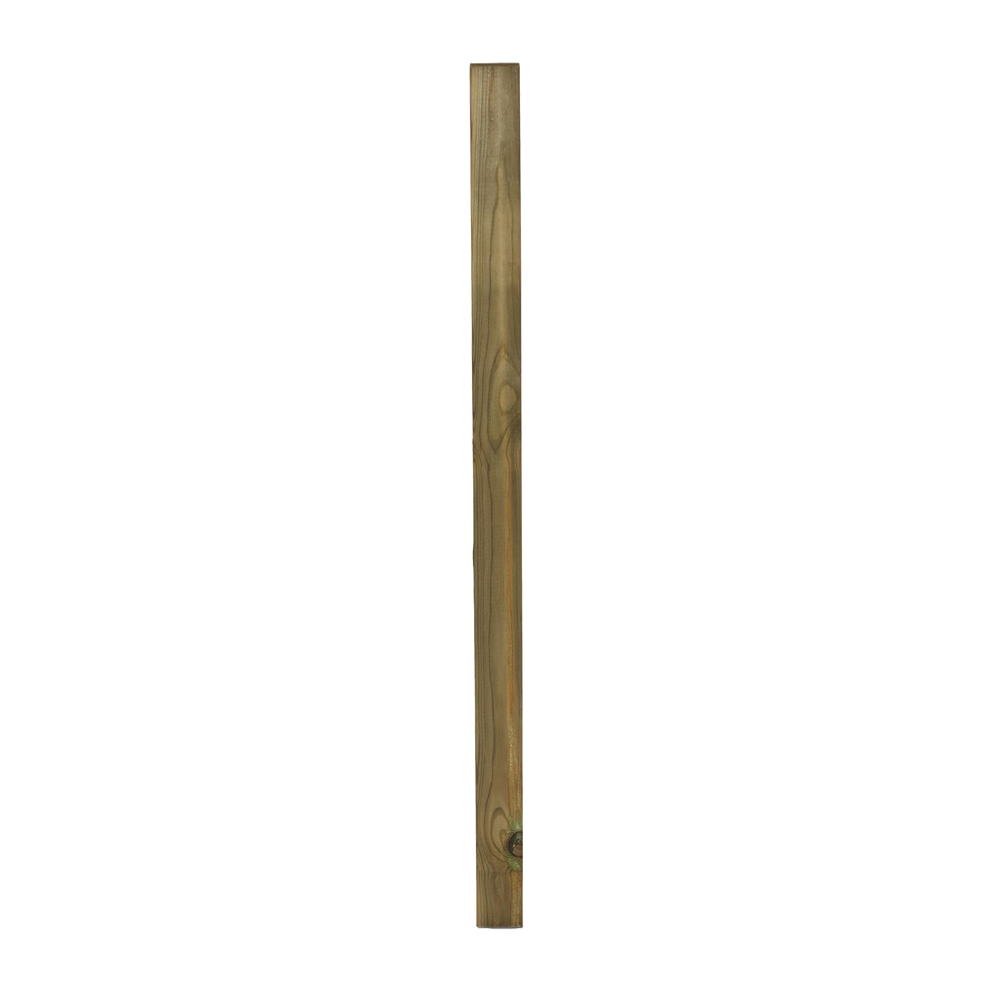 Natural Square Wooden Fence post (H)0.8m (W)45mm | DIY at B&Q