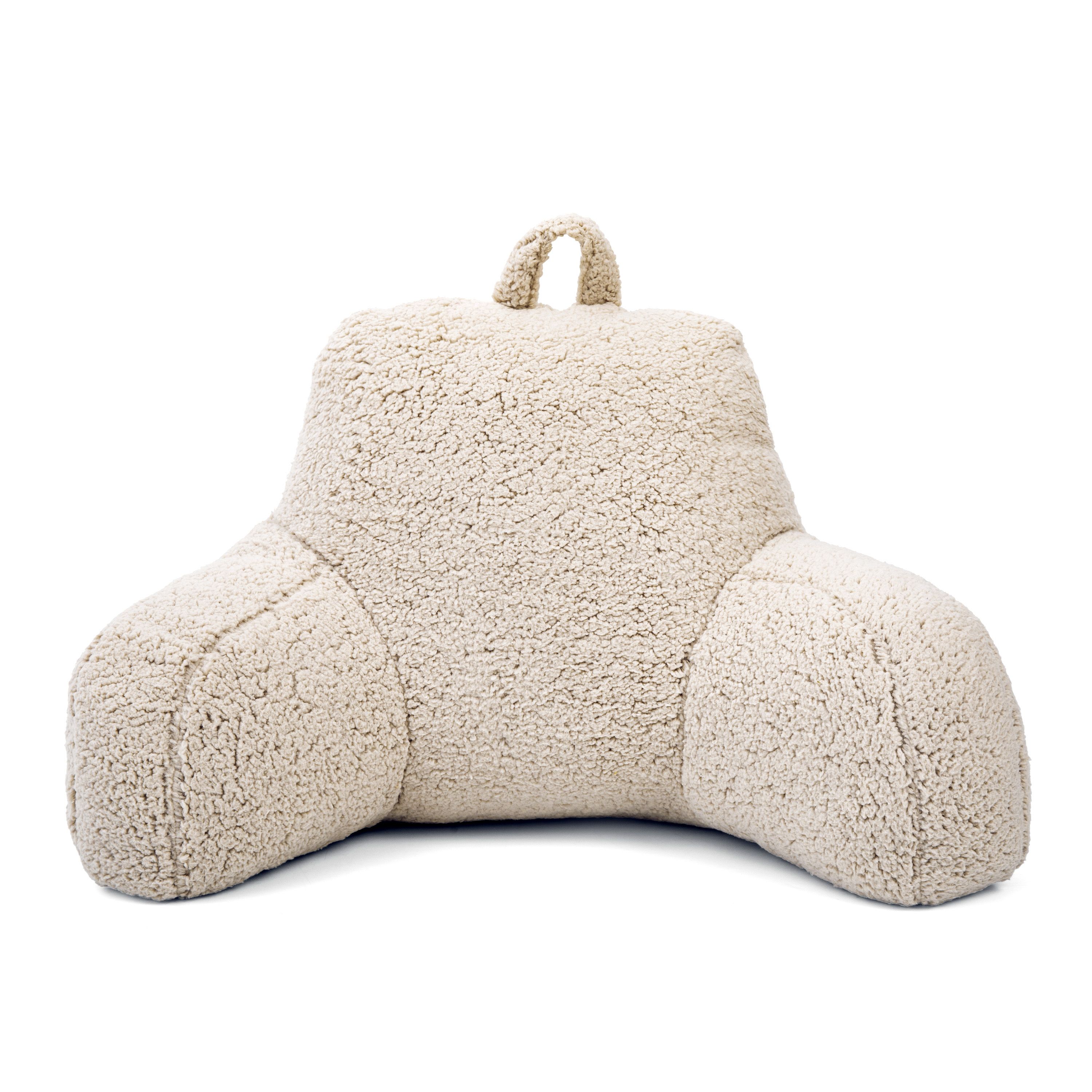 Natural Teddy Cuddle Indoor Cushion (L)75cm (W)42cm