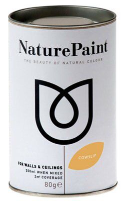 NaturePaint Cowslip Flat matt Emulsion paint, 200ml