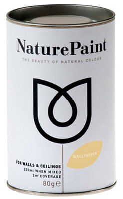 NaturePaint Wallpepper Flat matt Emulsion paint, 200ml