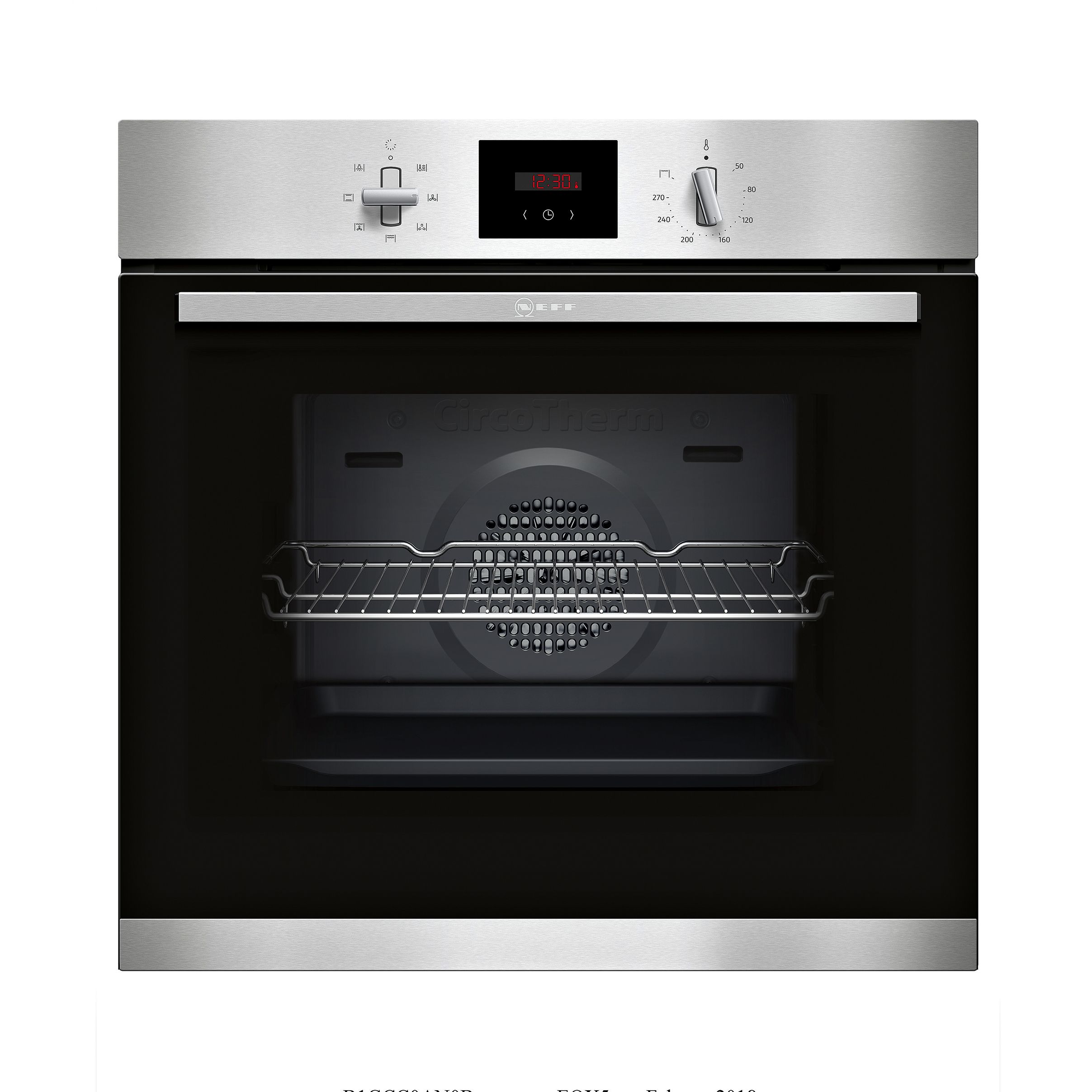 NEFF Built-in Single Electric Oven - Stainless steel