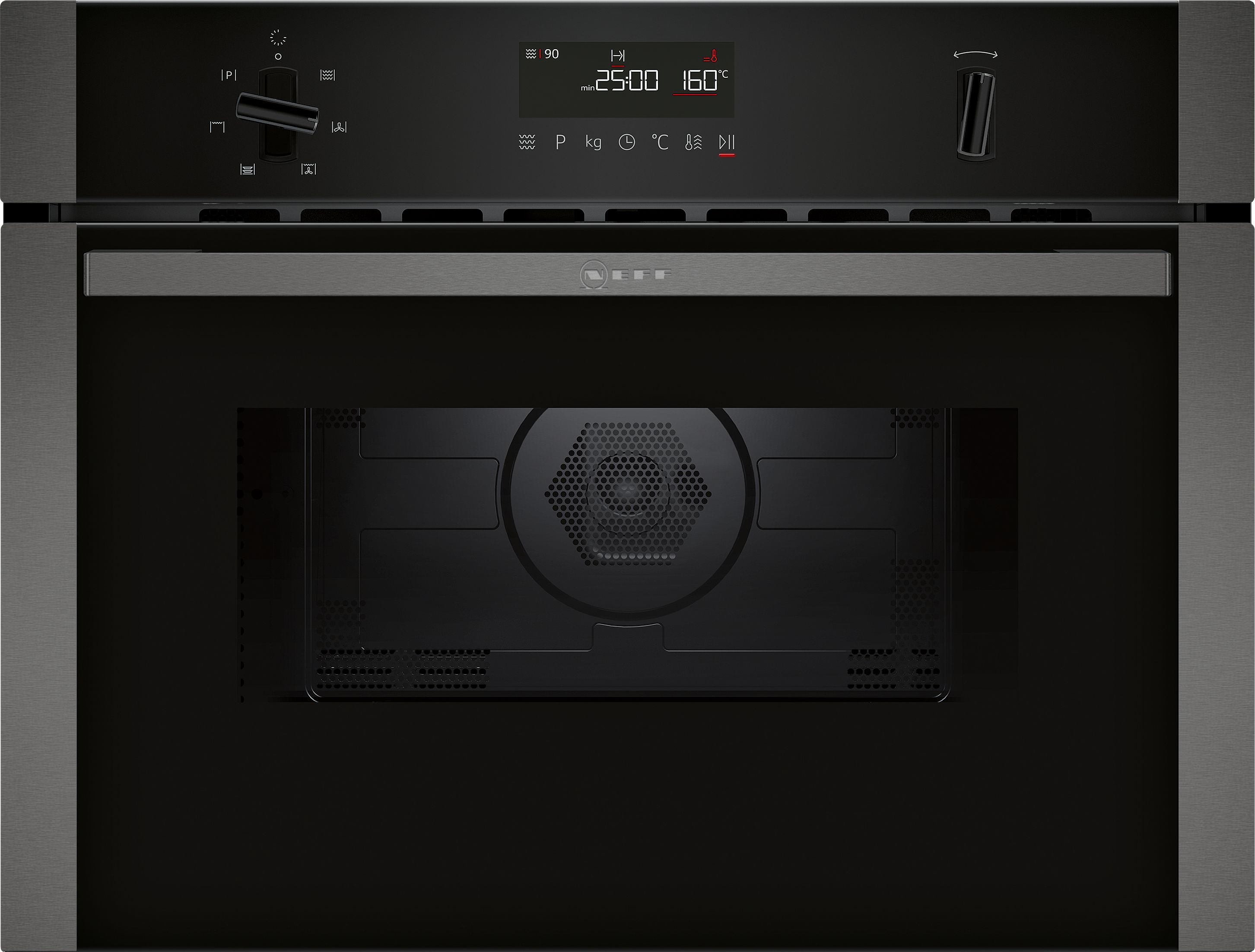 NEFF C1AMG84G0B Built-in Combination microwave - Black | DIY at B&Q