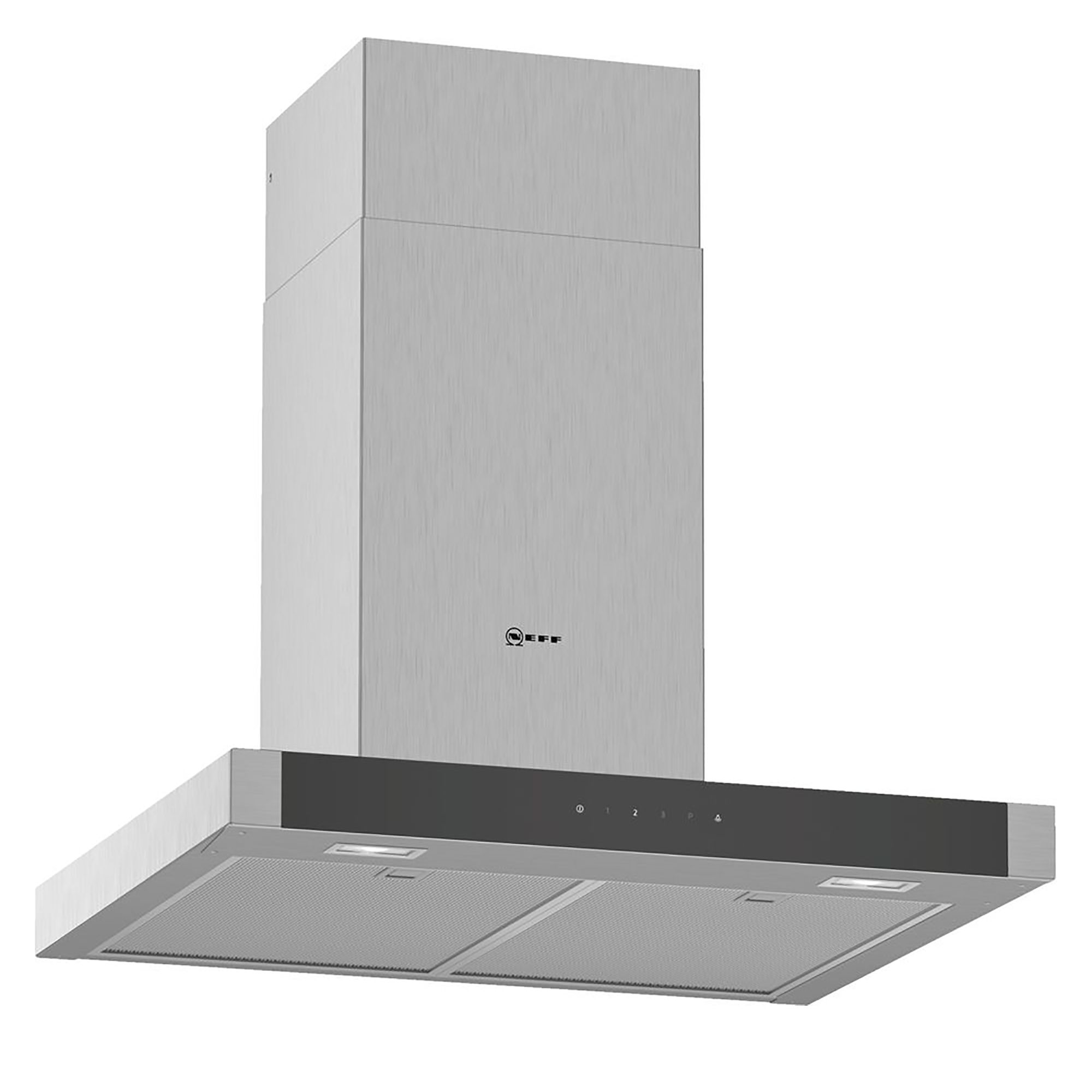 Neff D64BHM1N0B Stainless steel Chimney Cooker hood, (W)60cm | DIY at B&Q