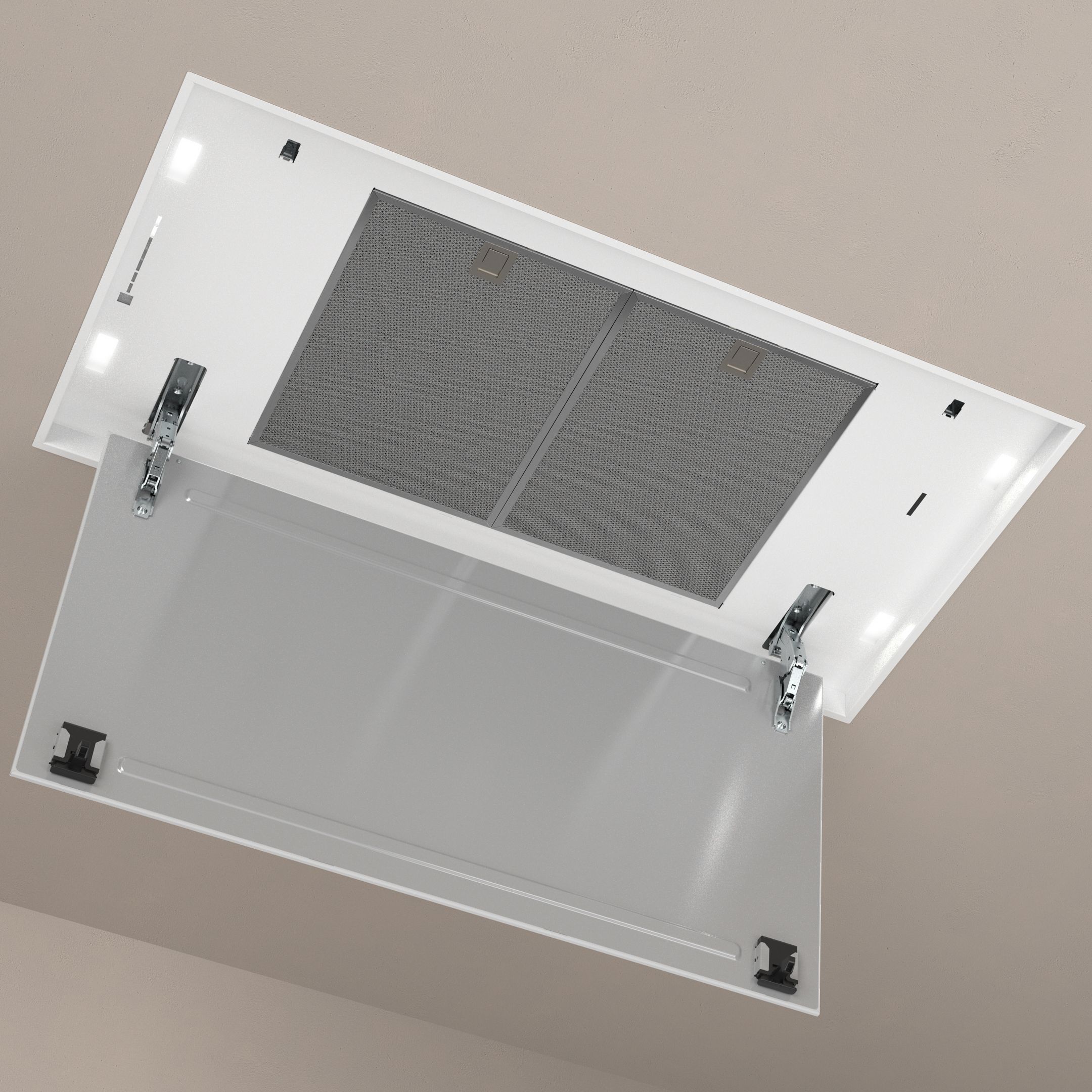 Neff Ceiling Cooker Hood White | Shelly Lighting