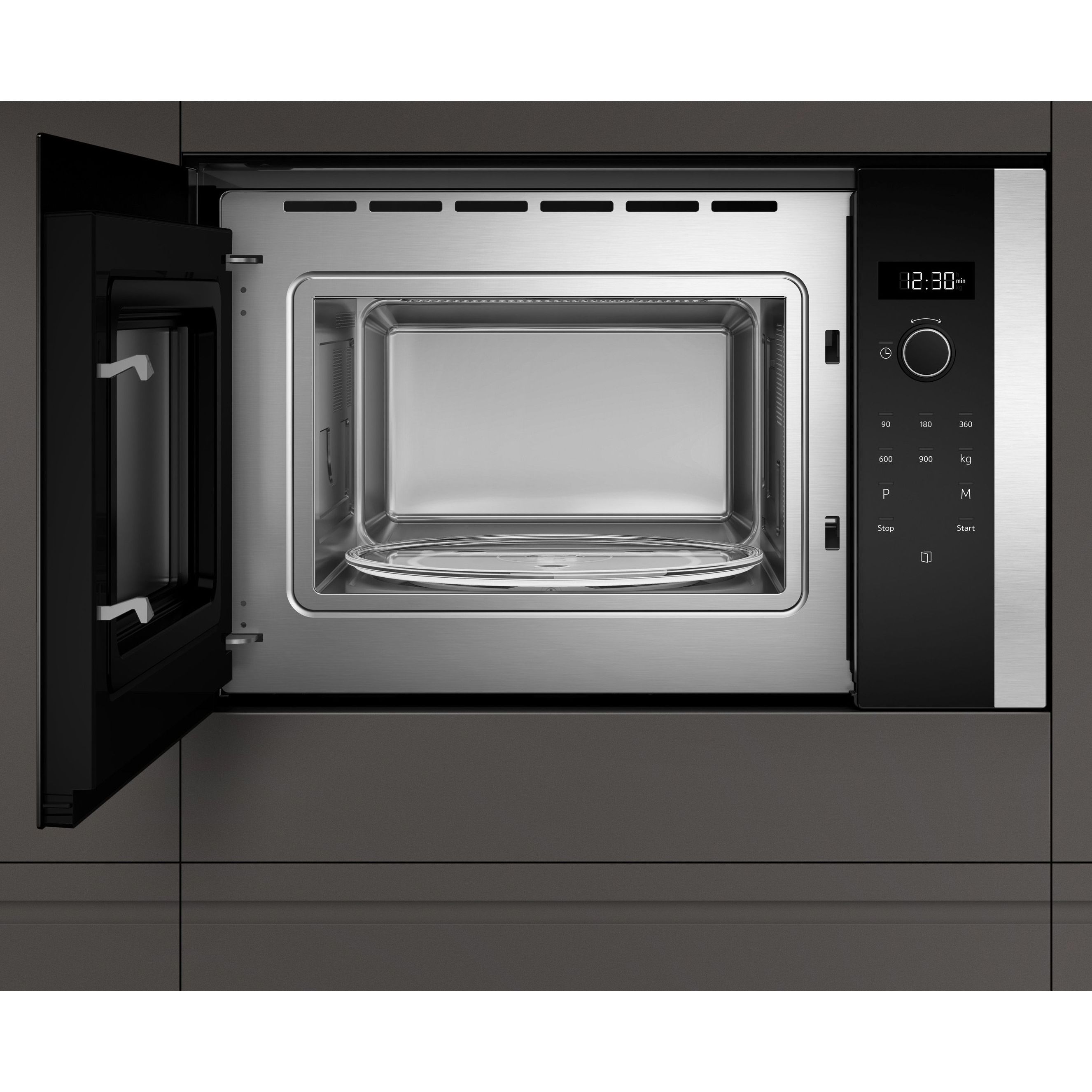 NEFF N50 HLAWD53N0B 25L Built-in Microwave - Black