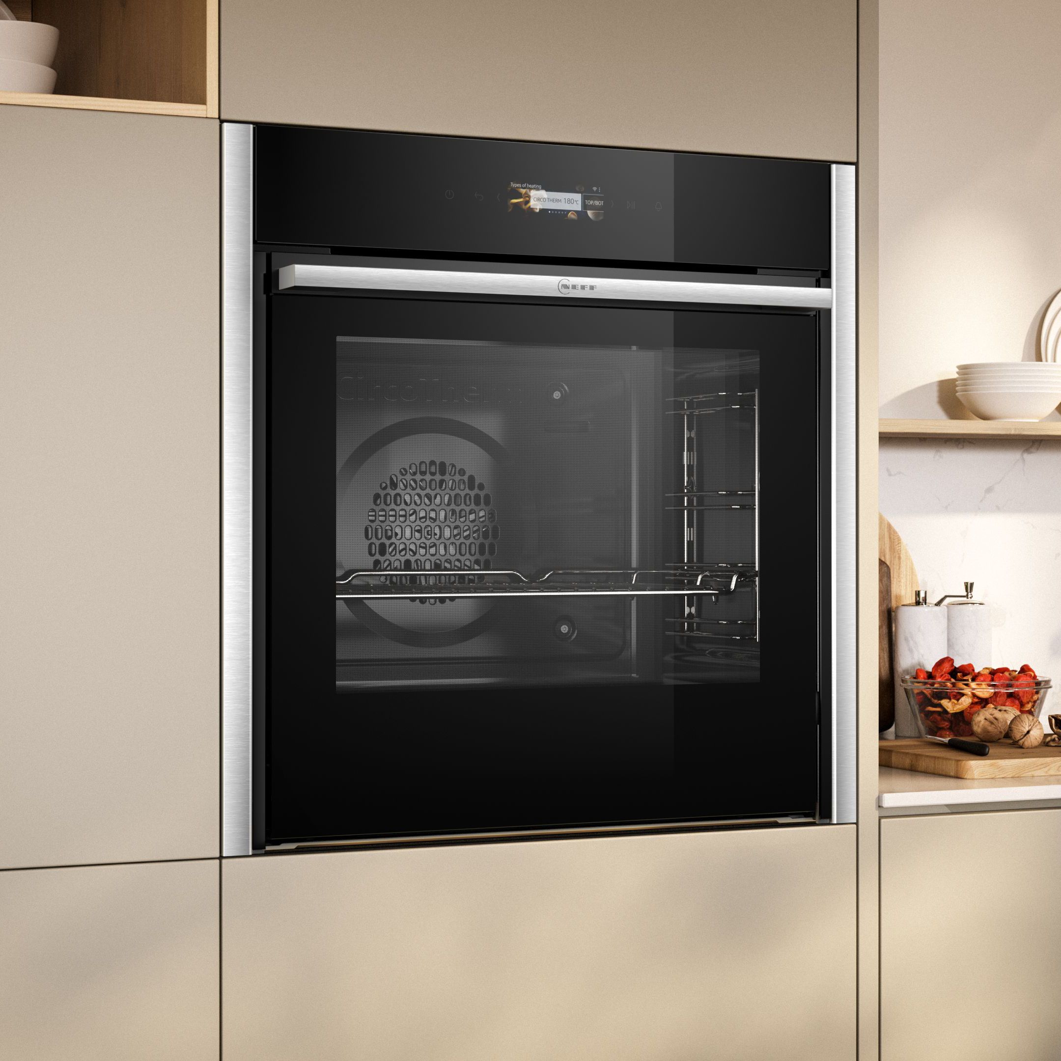 NEFF N70 B54CR71N0B Built-in Single Multi-function Electric Oven ...