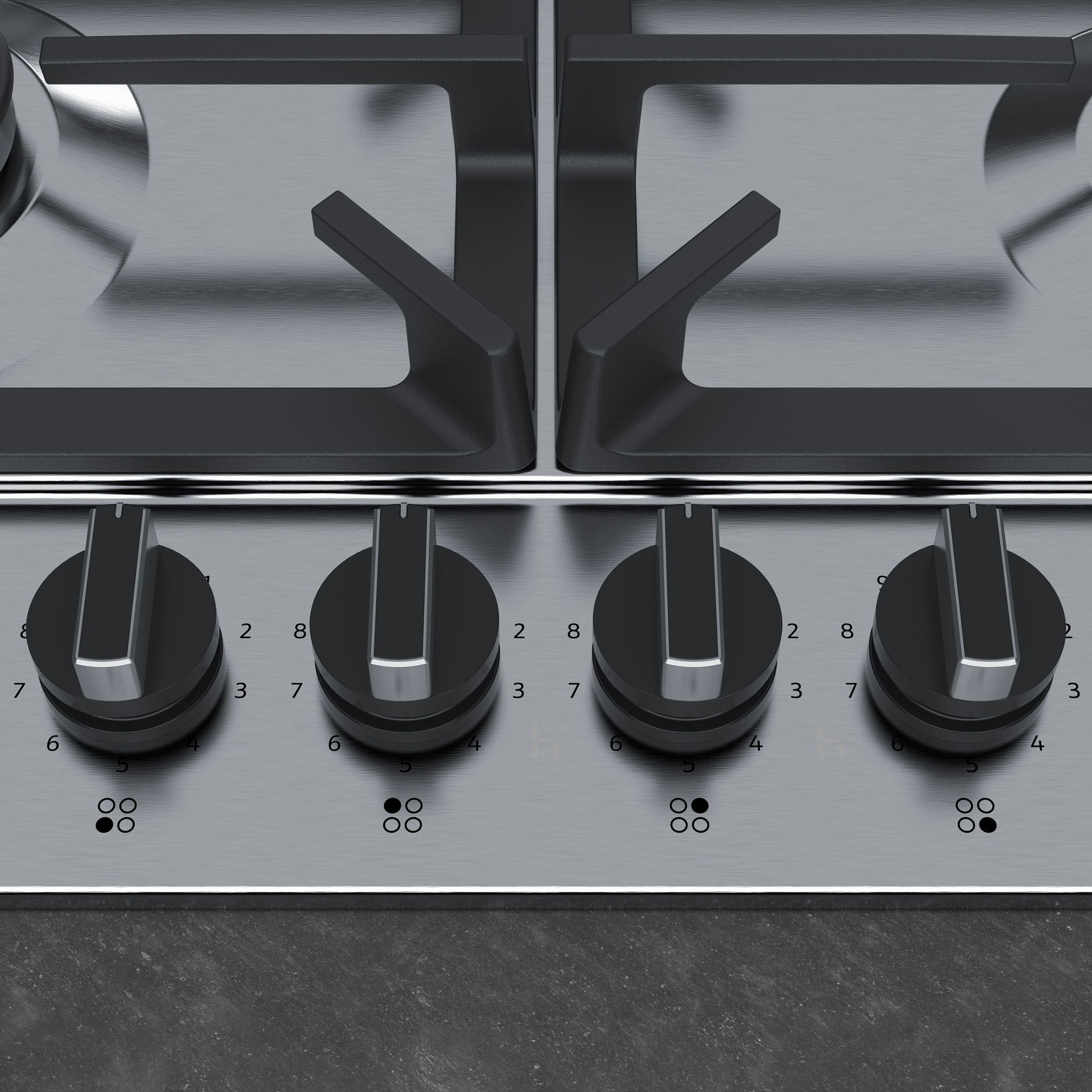 NEFF N70 T26DS49N0 58.2cm Gas Hob - Silver