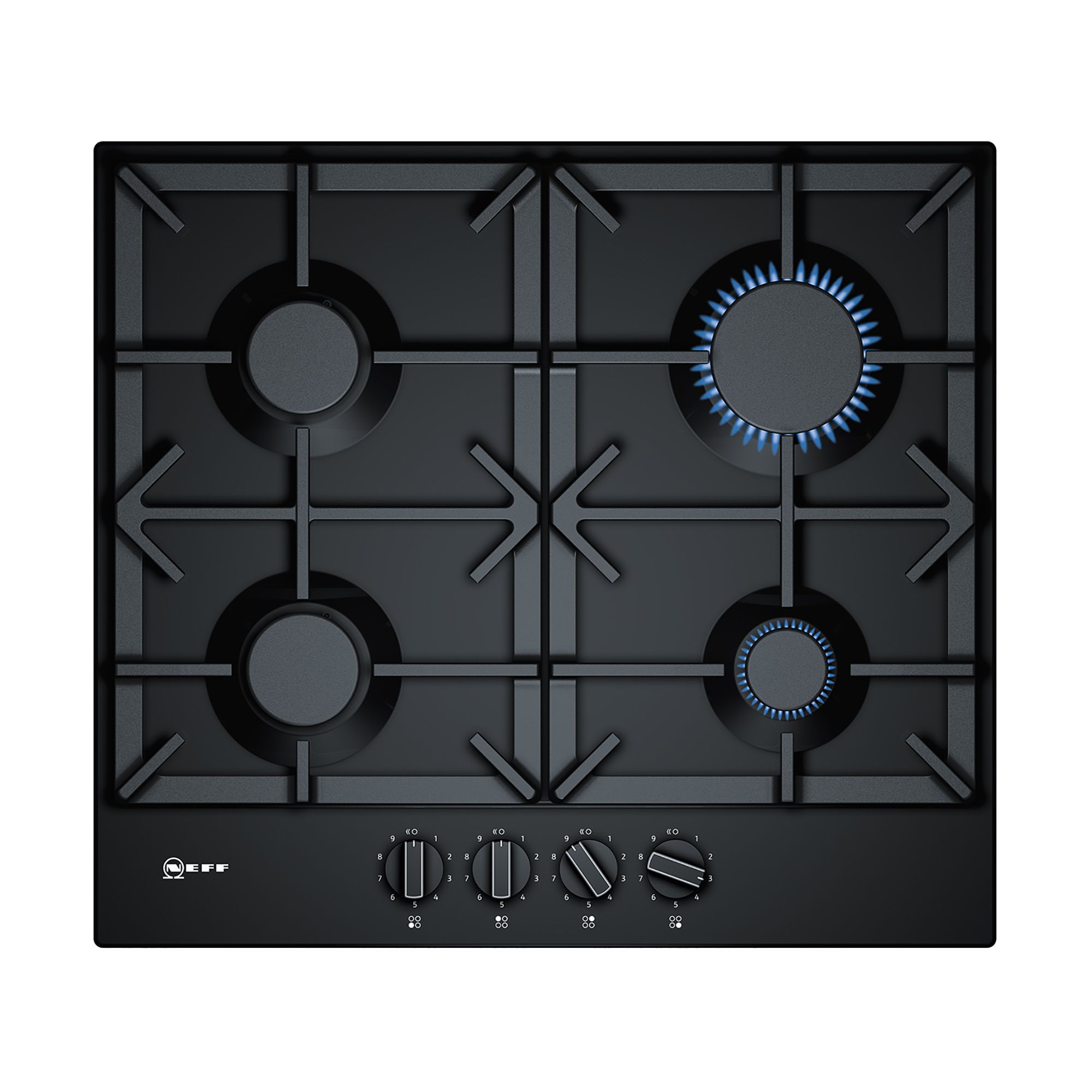 NEFF N70 T26DS49S0 58.2cm Gas Hob - Black
