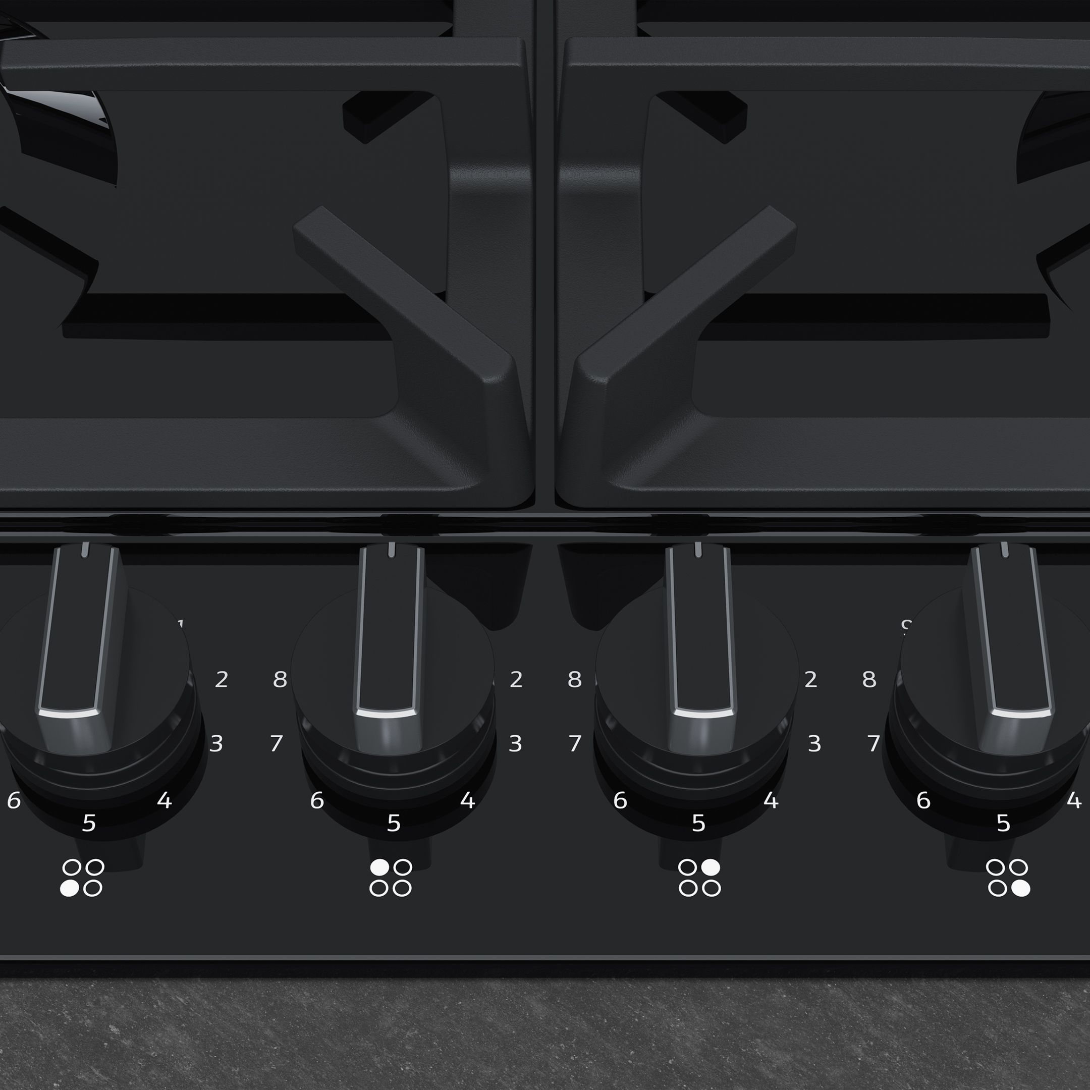 NEFF N70 T26DS49S0 58.2cm Gas Hob - Black