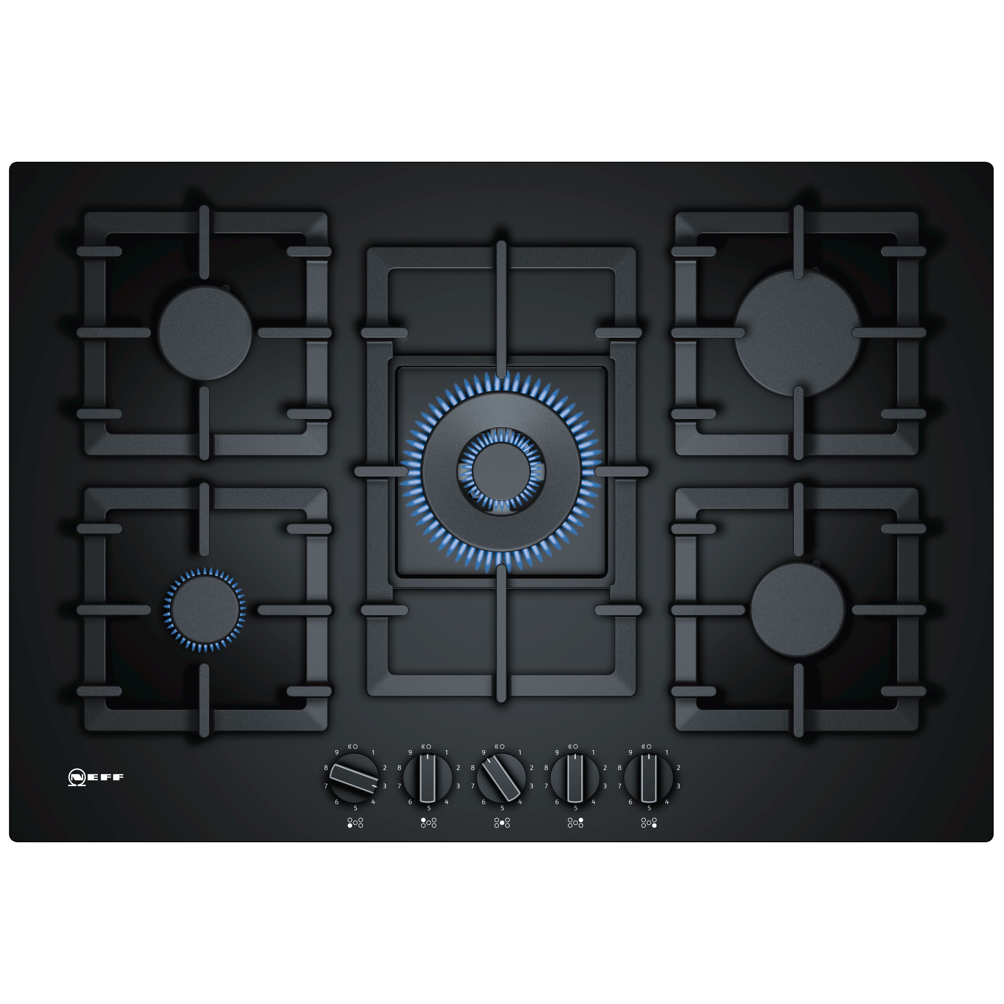 NEFF N70 T27CS59S0 75.2cm Gas Hob - Black