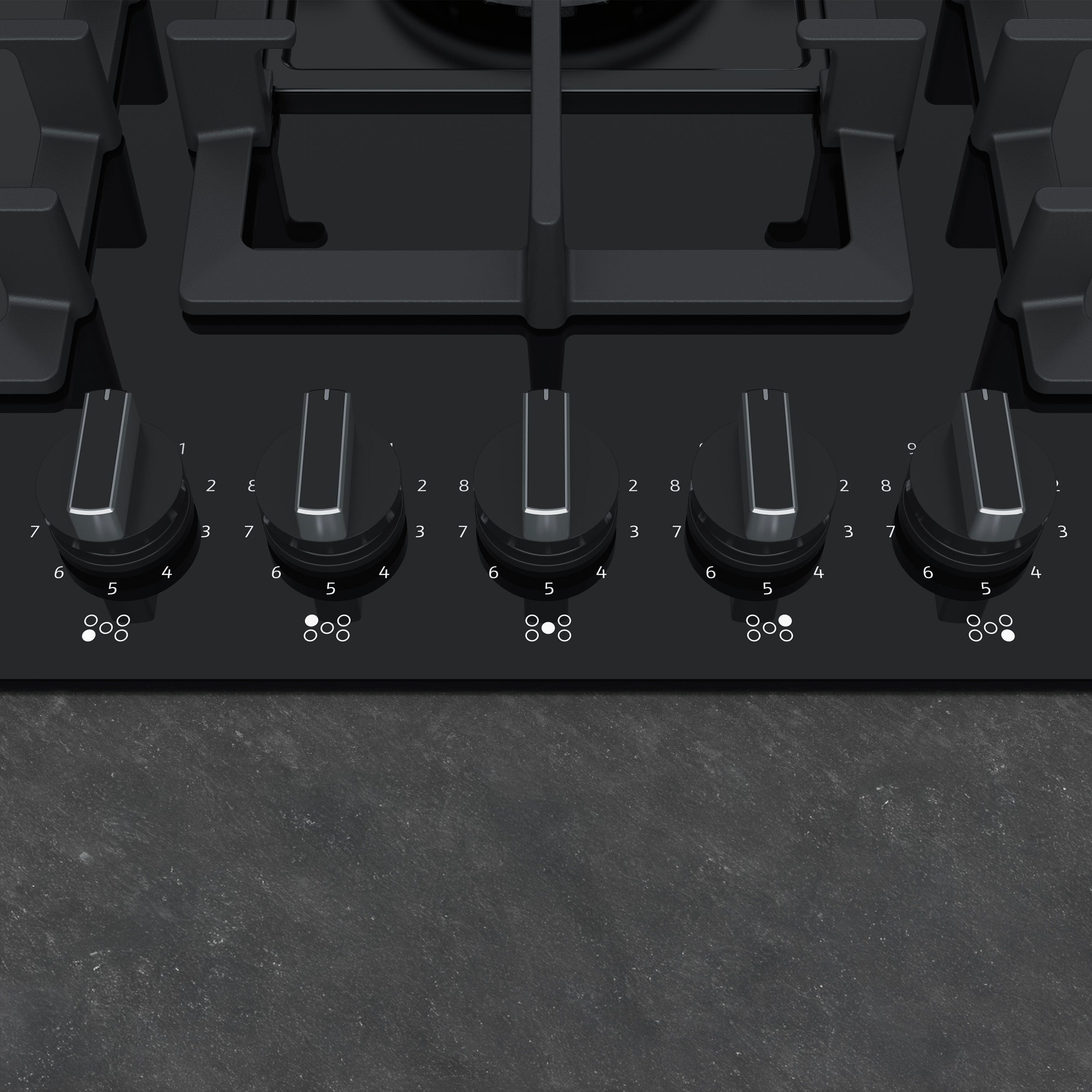 NEFF N70 T27CS59S0 75.2cm Gas Hob - Black