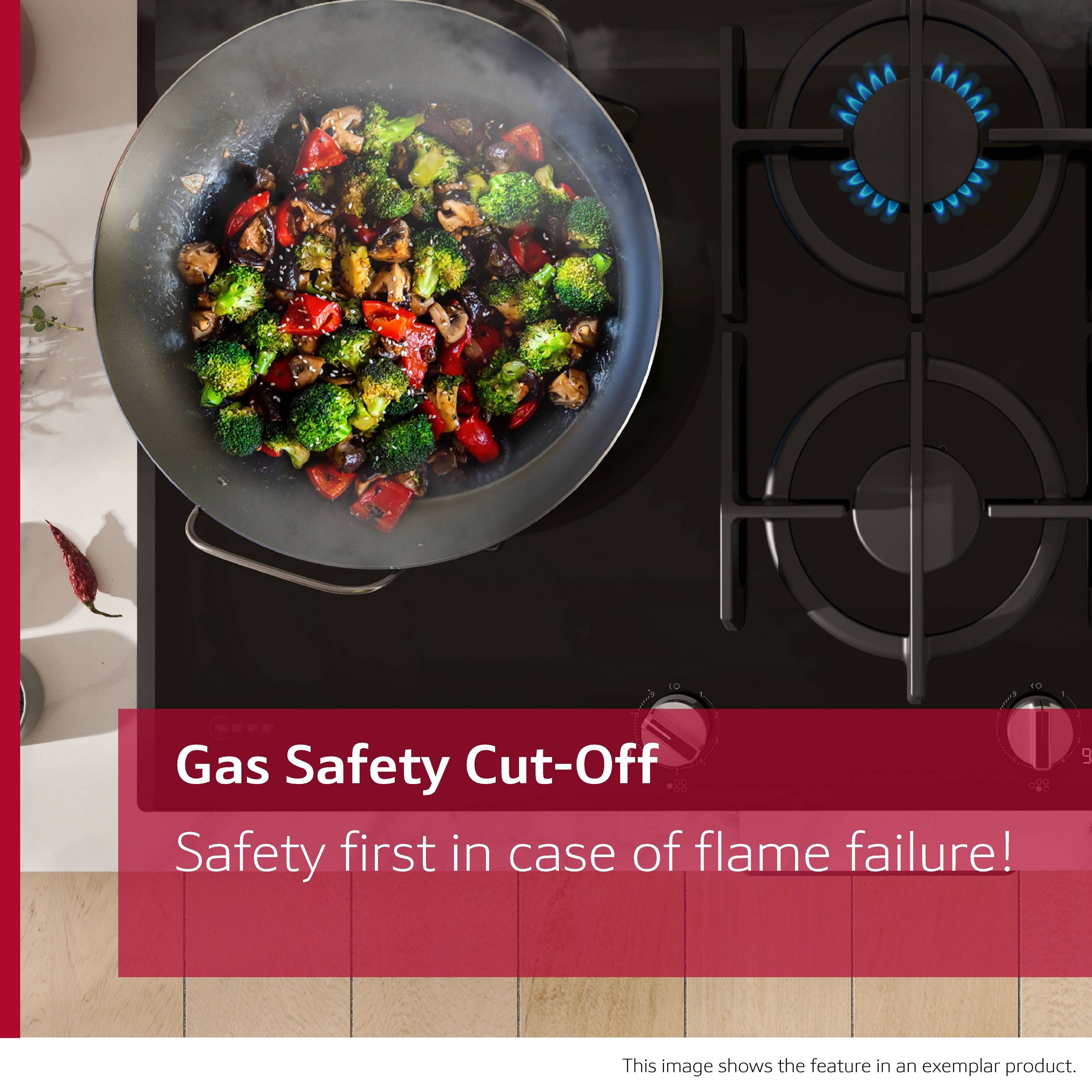 NEFF N70 T27PIQ4S0 75.2cm Gas & electric Hob - Black