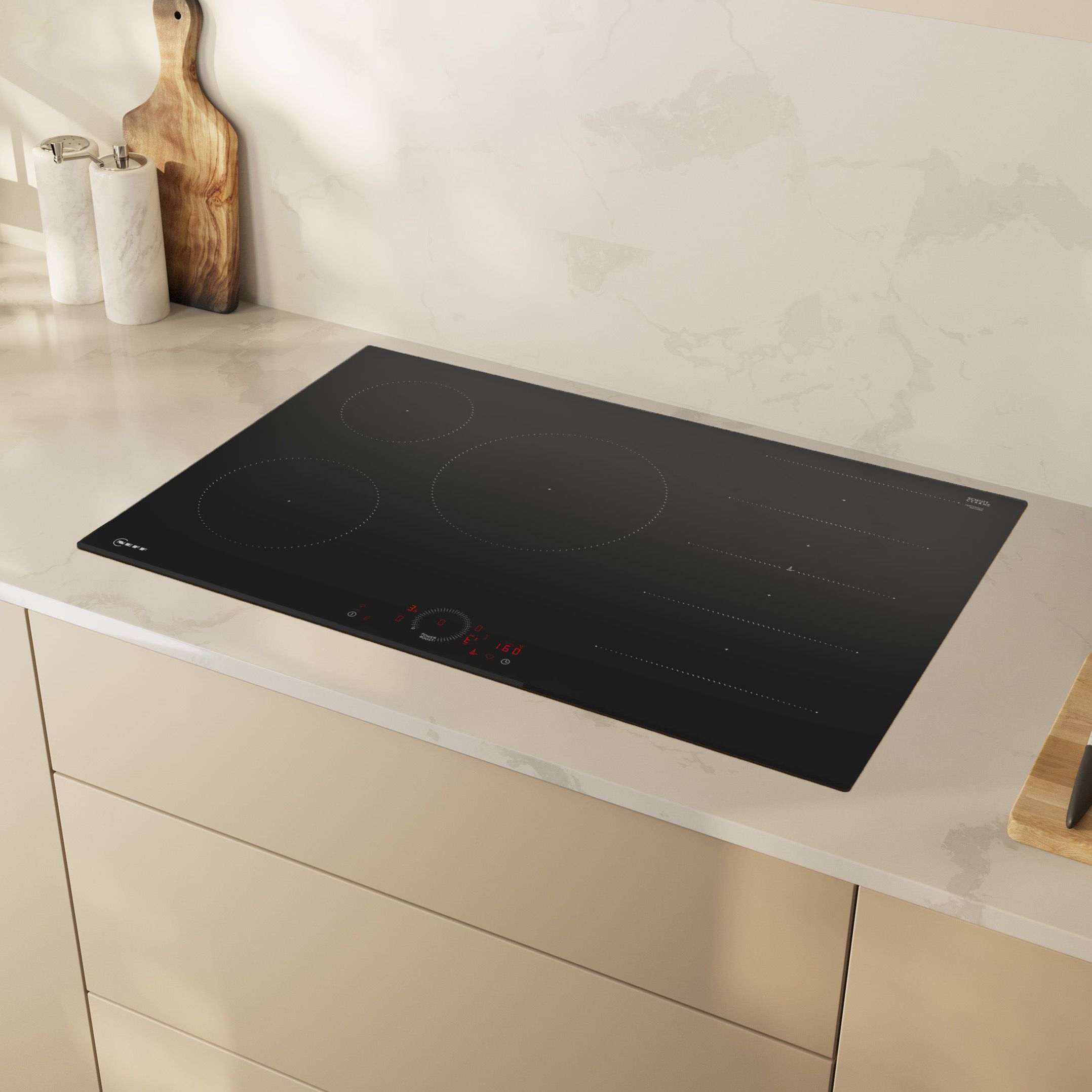NEFF N70 T68FHV4L0 80.2cm Induction Ceramic hob - Black