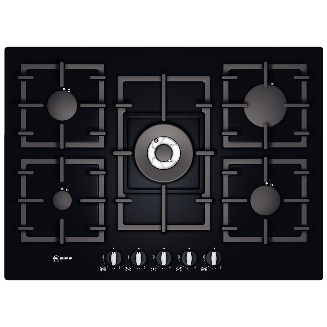 NEFF T27CA59S0 75.2cm Gas Hob - Black