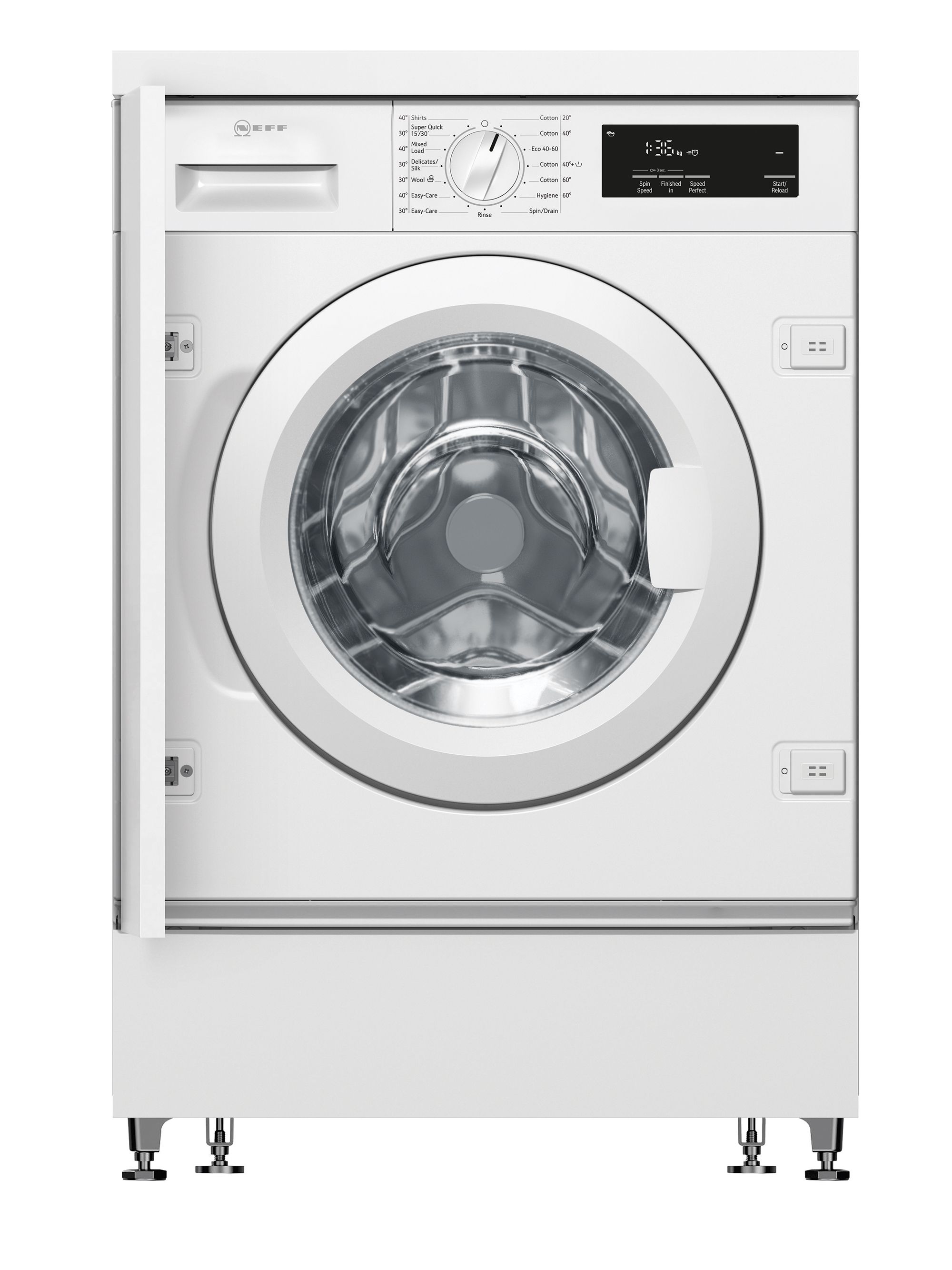 NEFF W543BX1GB 8kg Built-in 1400rpm Washing machine