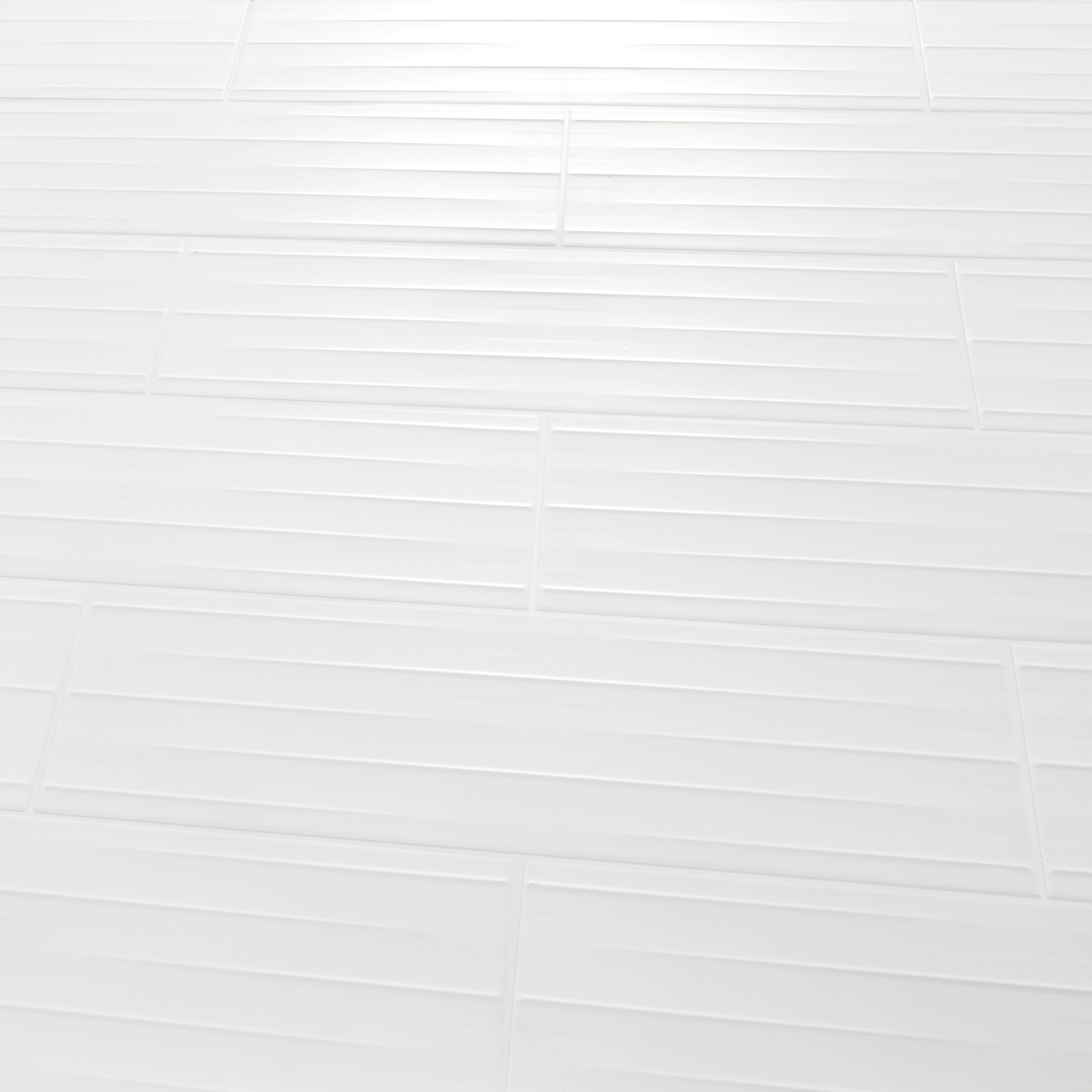 New wave White Matt Ceramic Wall Tile Sample