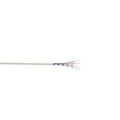 Nexans White 4 core Telephone cable, 5m