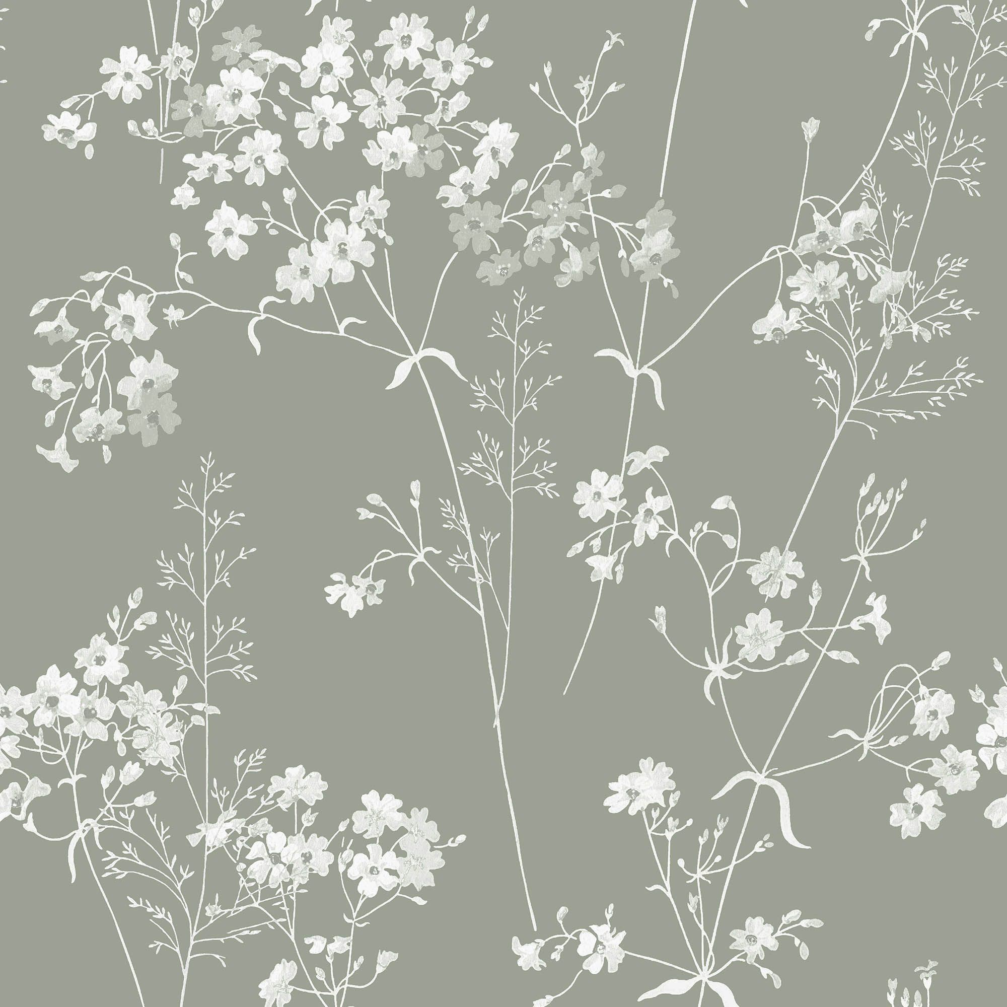 Next Leaf Sage Smooth Wallpaper | £28 at B&Q