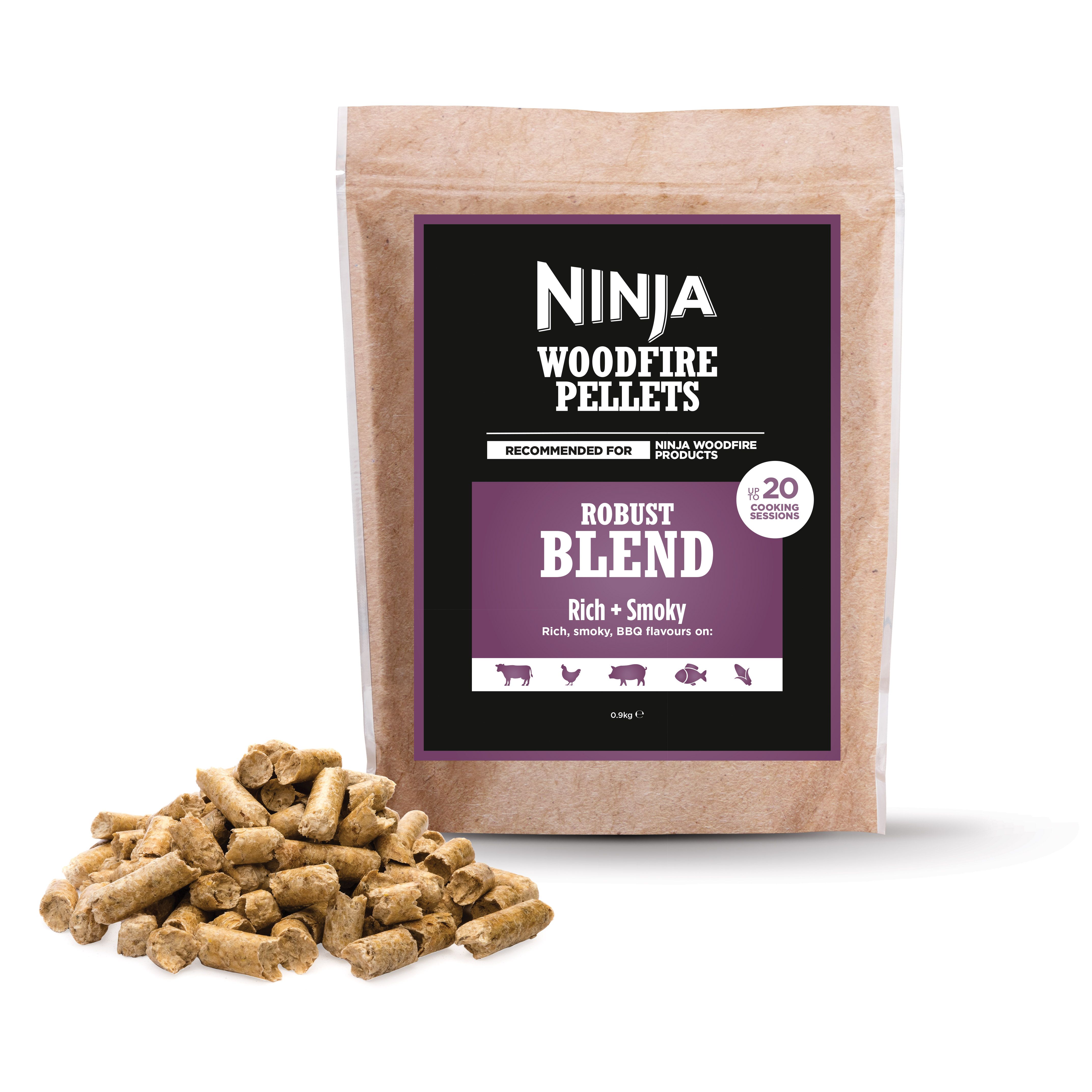 Ninja Robust Wood pellets 0.9kg | DIY at B&Q