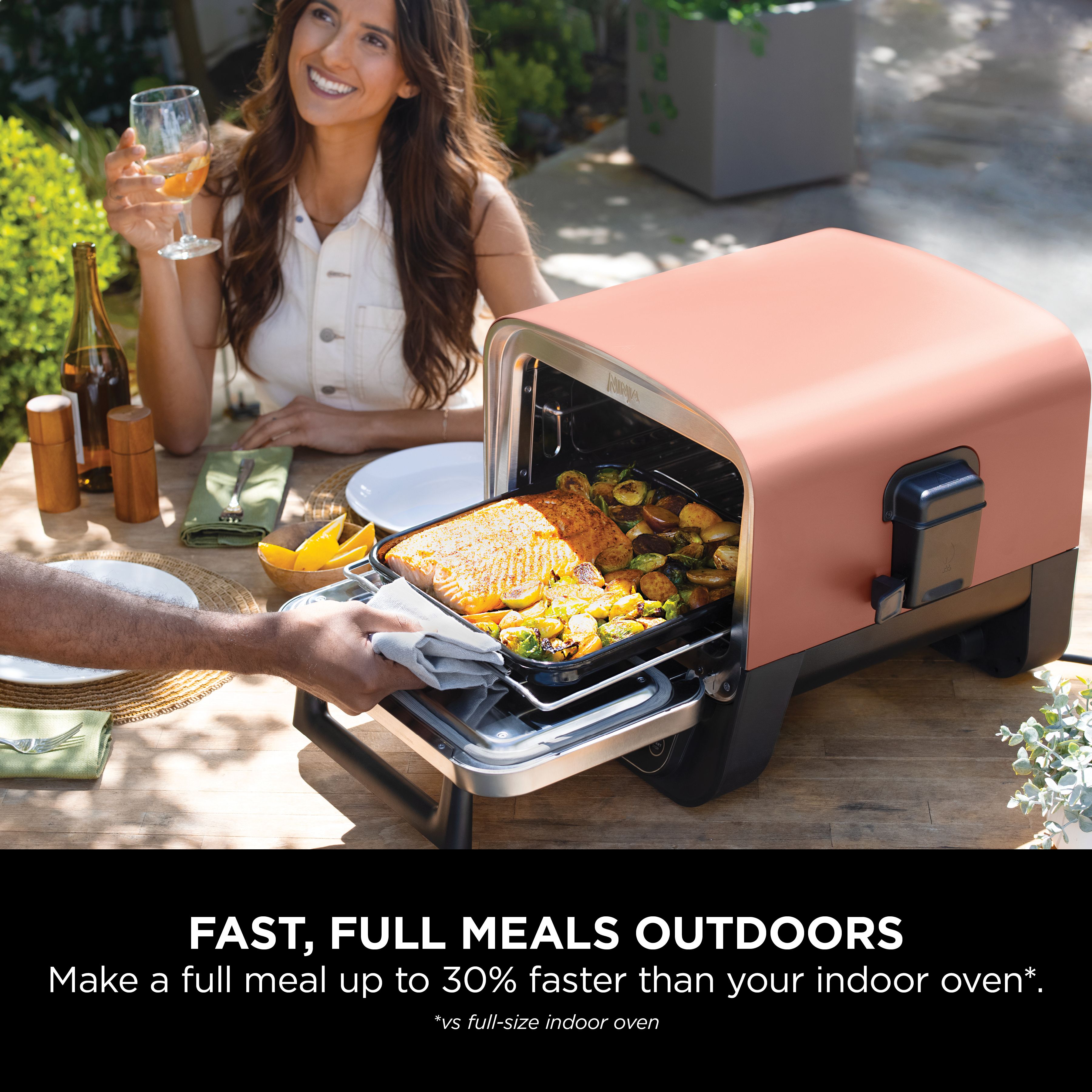 Ninja Woodfire Electric Outdoor oven, smoker & pizza maker OO101UK