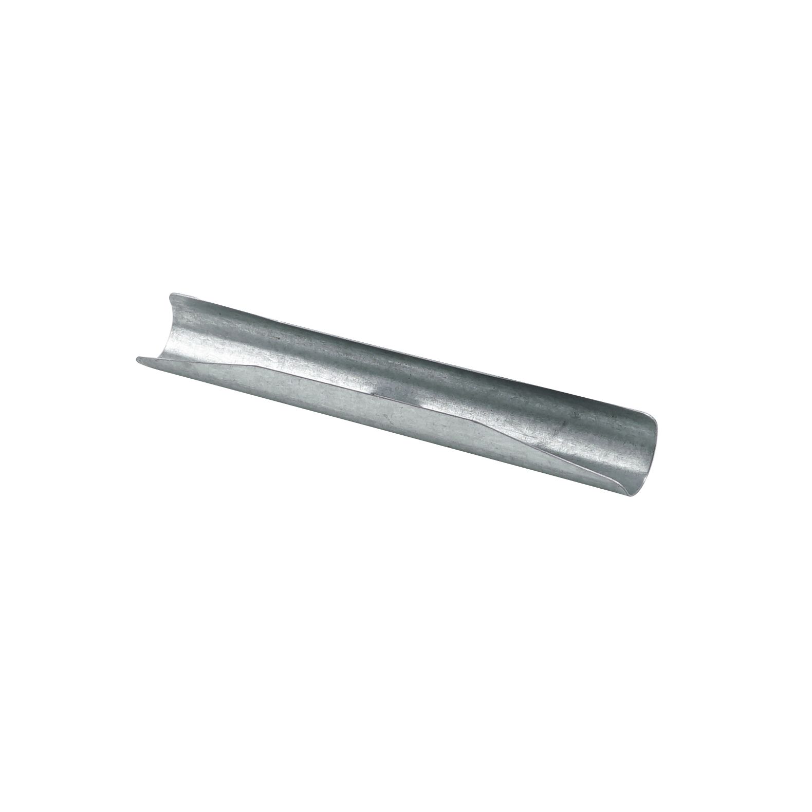 Nisis Silver Nickel effect Metal Clip Pole connector, (L)110mm (Dia)19mm