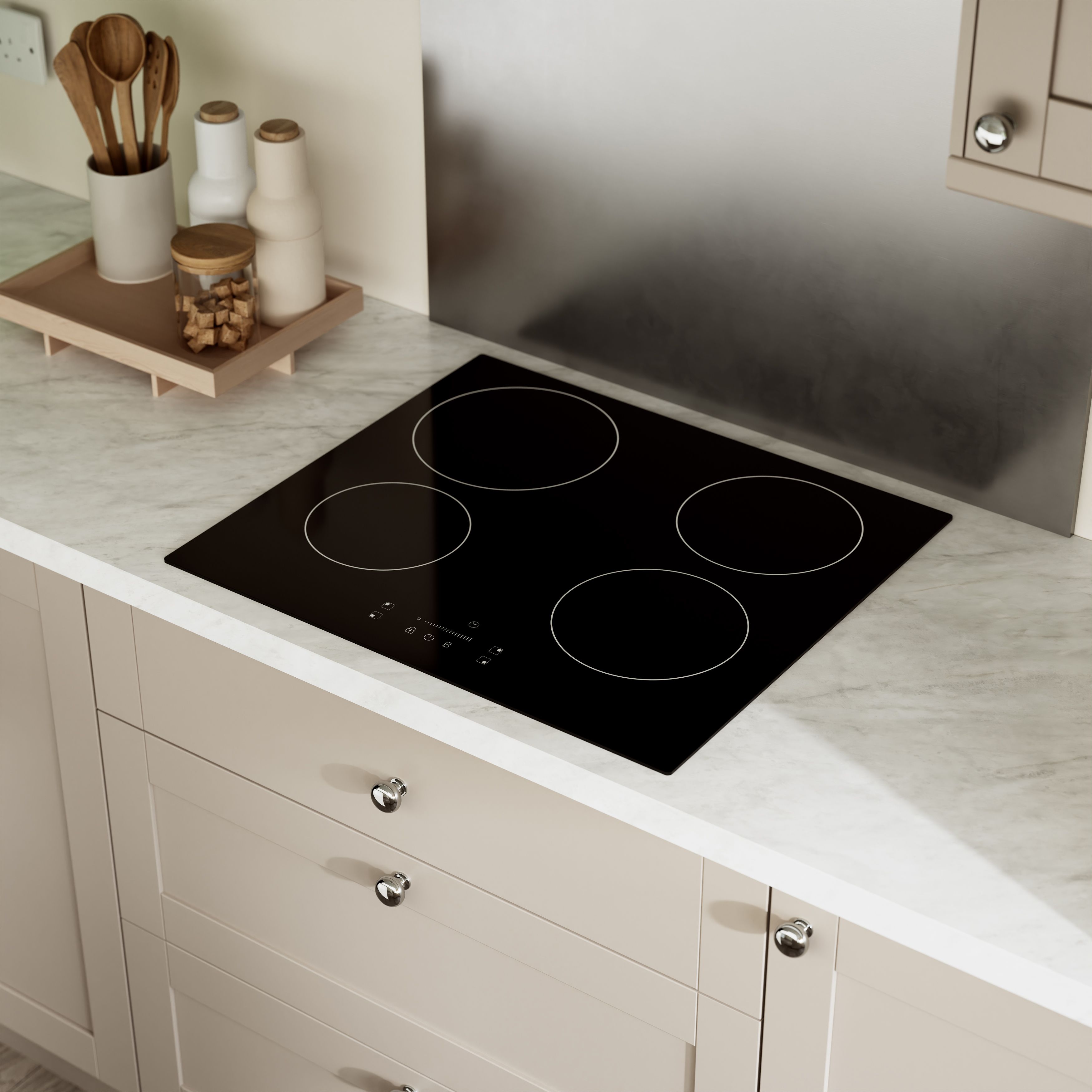 NN4ZID60EU 59cm Induction Hob - Black
