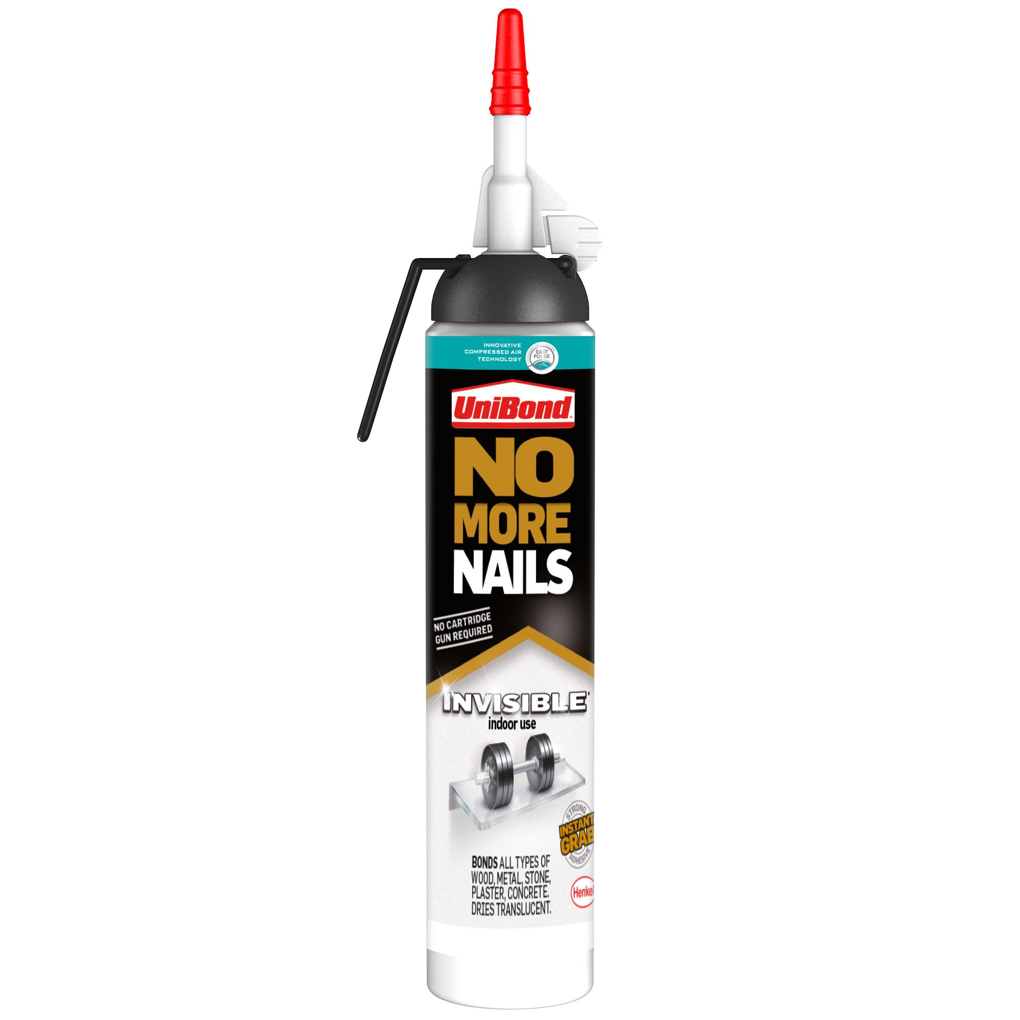 No More Nails Invisible White Grab adhesive 200ml | DIY at B&Q