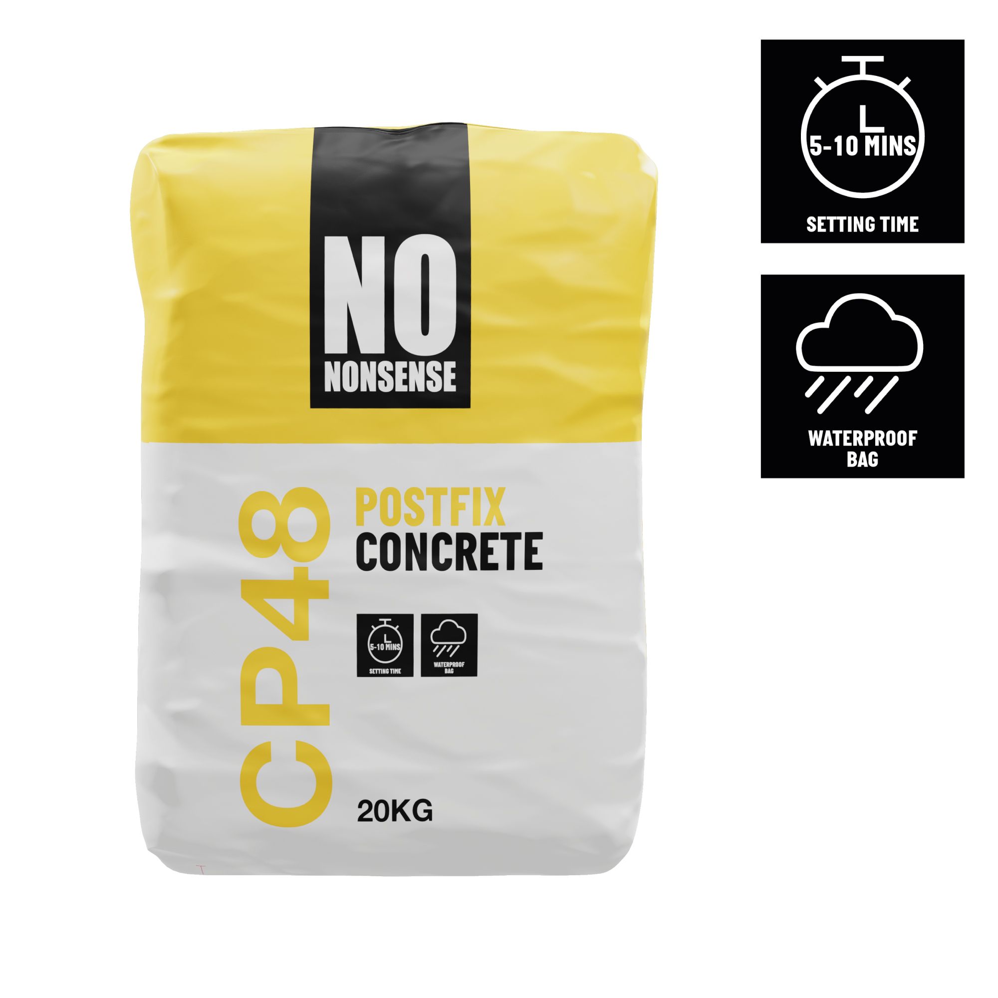 No Nonsense Concrete, 20kg Bag - Ready for use