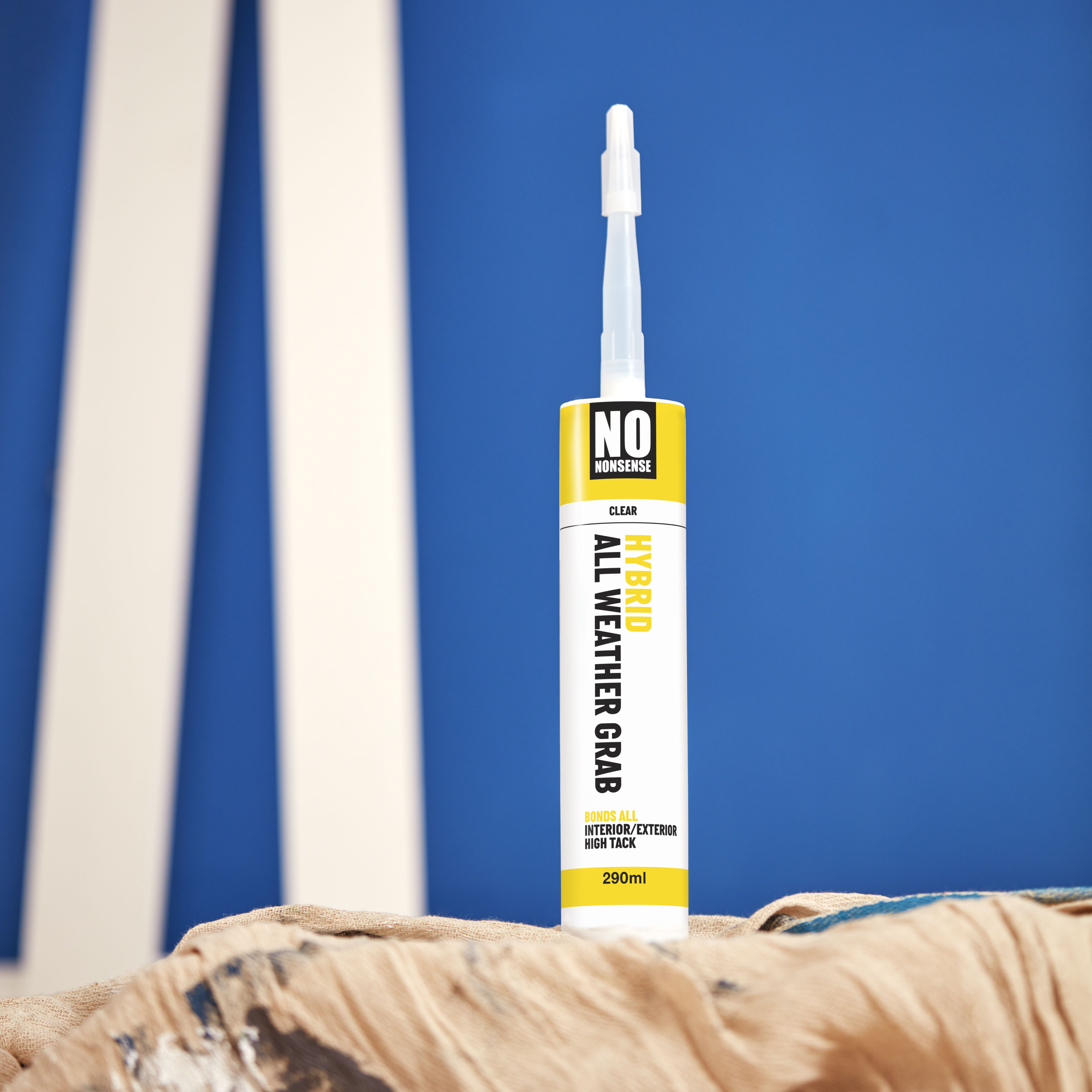 No Nonsense Hybrid Transparent Grab adhesive 290ml