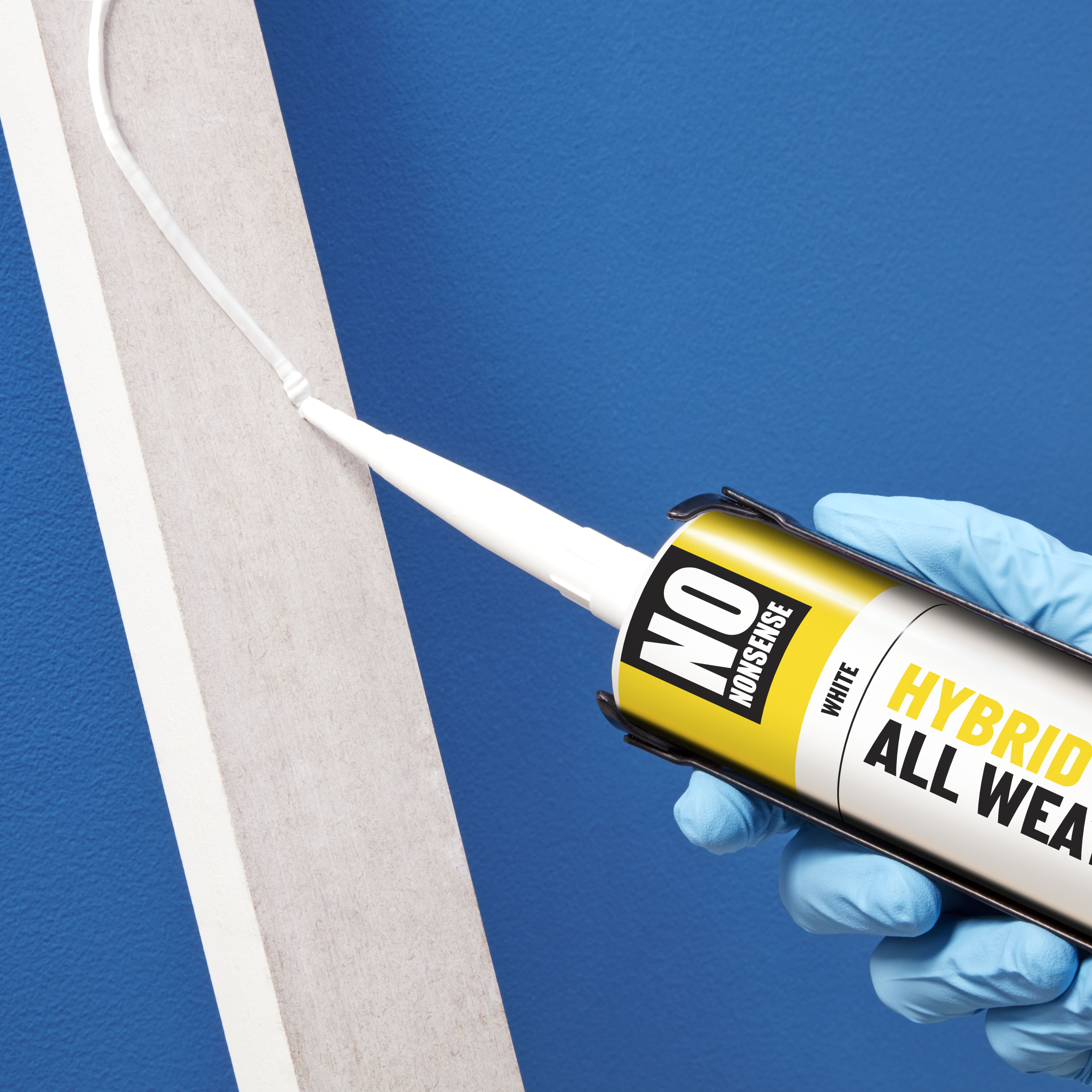 No Nonsense Hybrid White Grab adhesive 290ml