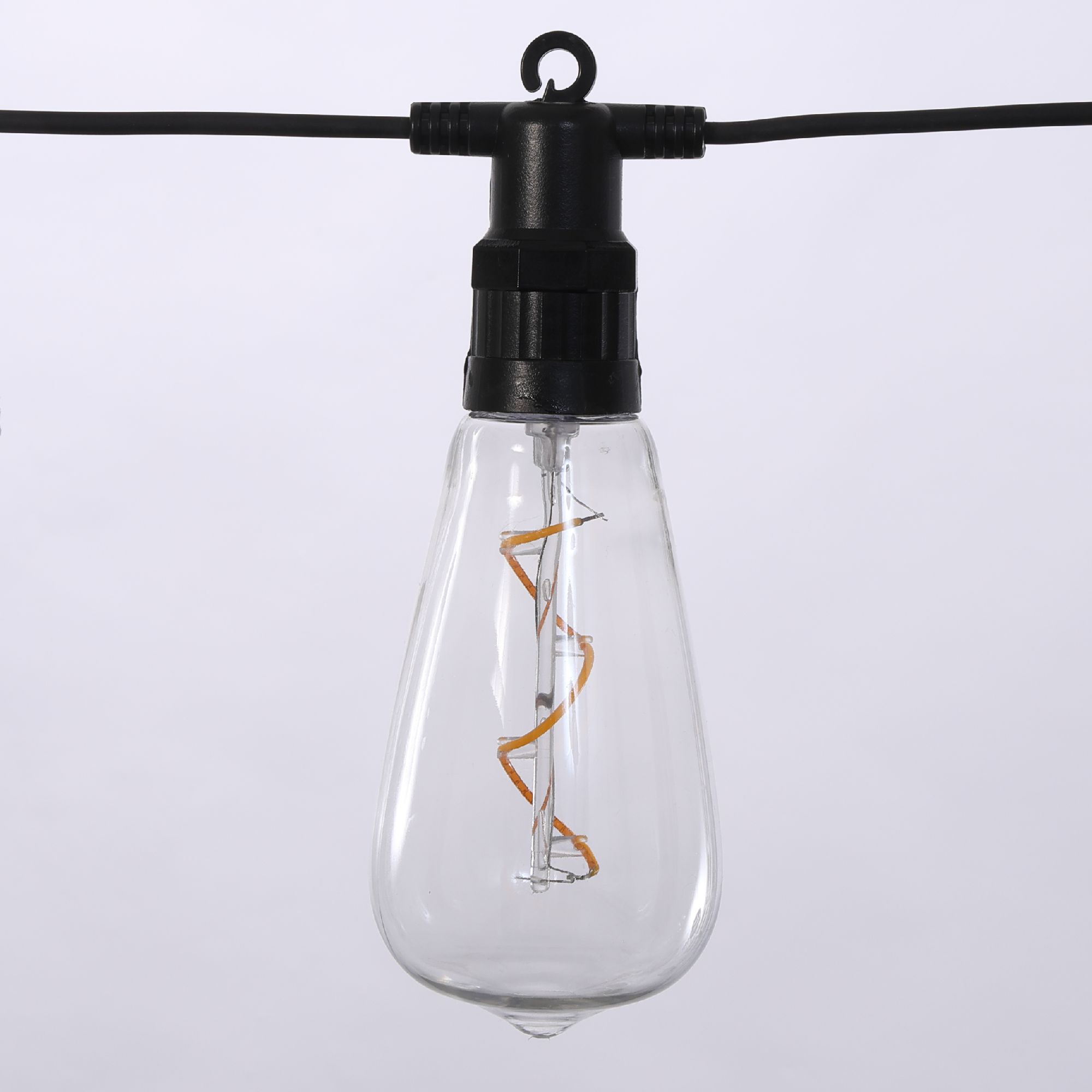 Noma Plastic Festoon Mains-powered (plug-in) Multicolour 10 LED Indoor ...