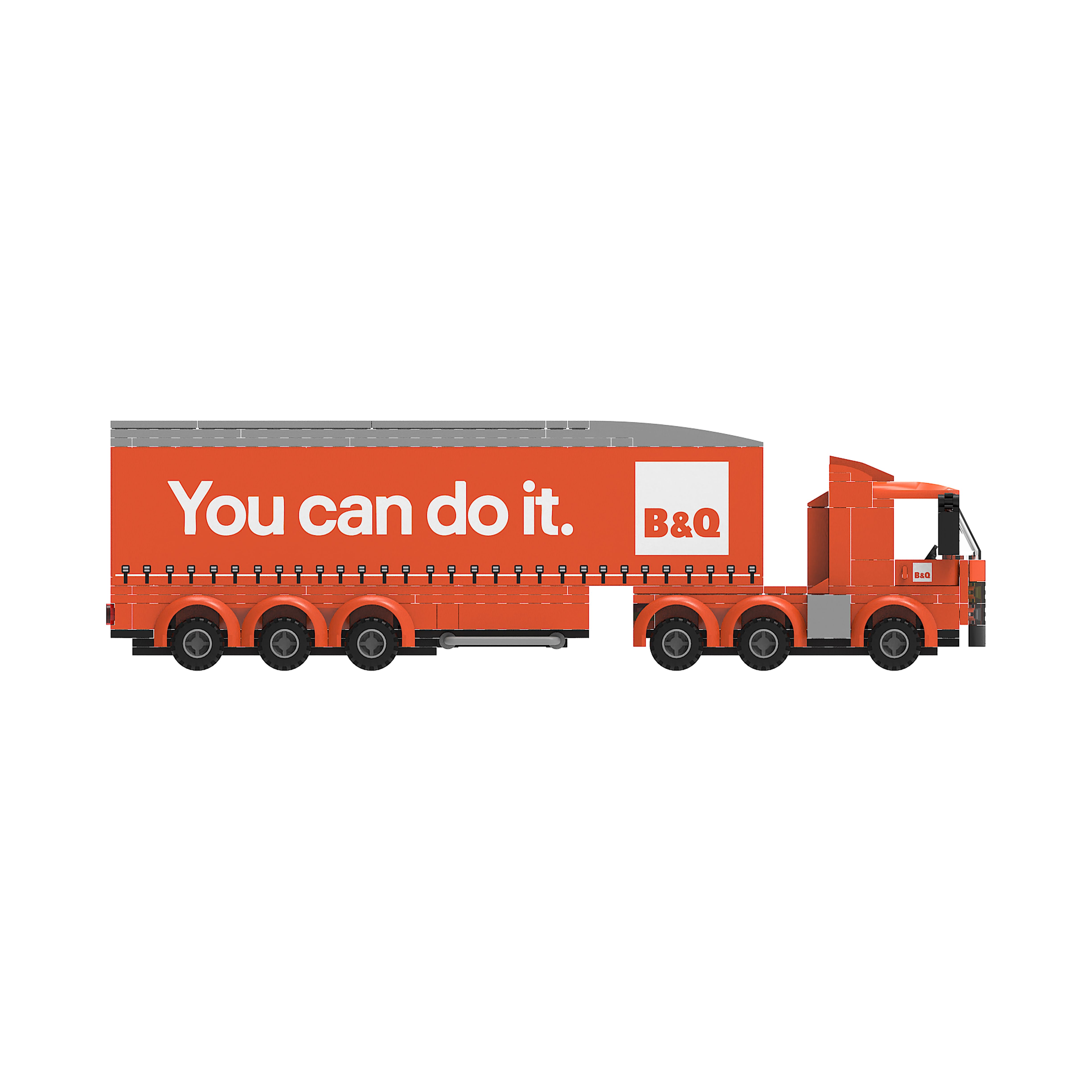 NovaBrix B&Q Lorry Brick set (246 piece)