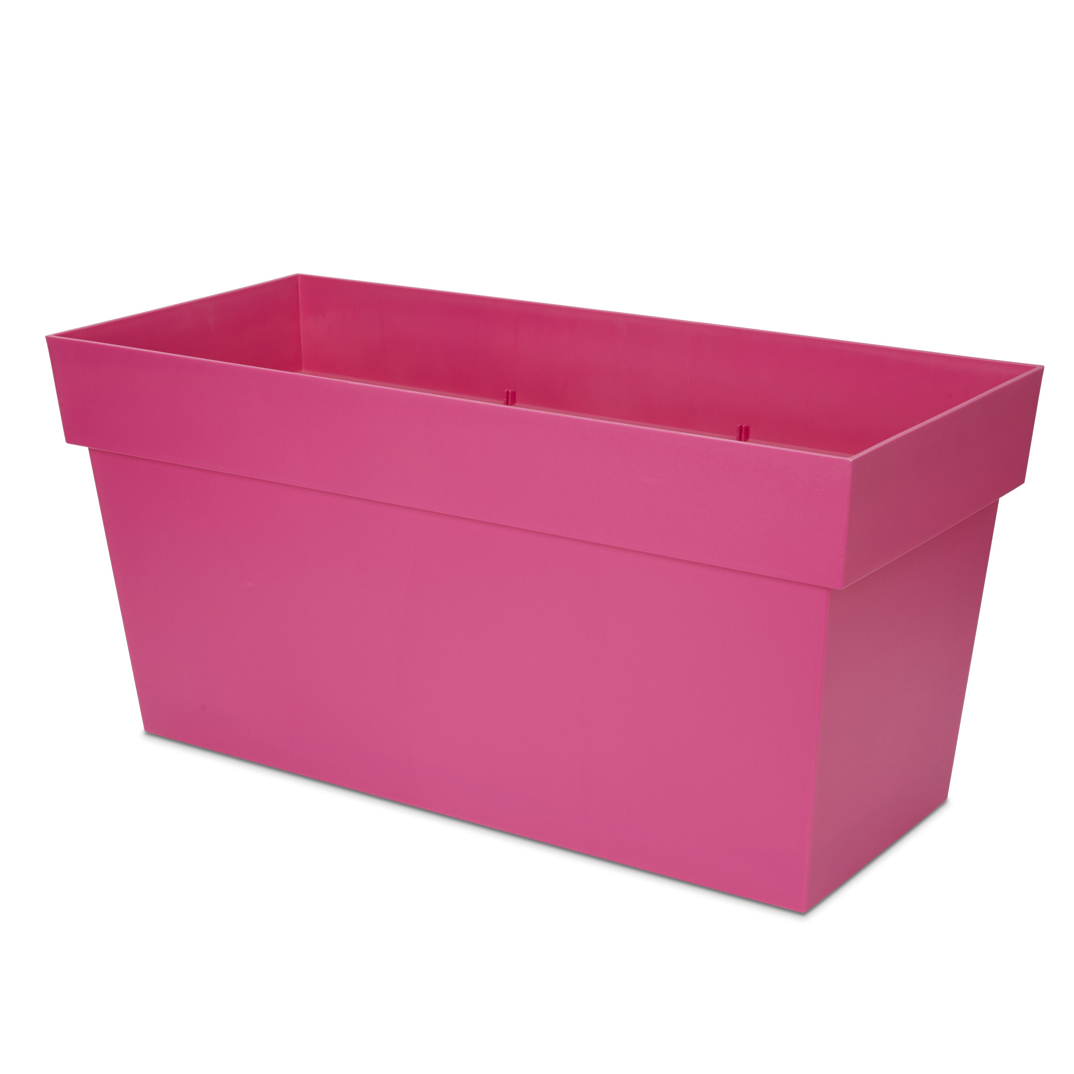 Buy Nurgul Pink Plastic Rectangular Trough 80cm | DIY at B&Q