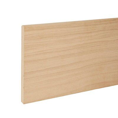 Oak Effect MDF Window board, (L)2.4m (W)275mm (T)22mm