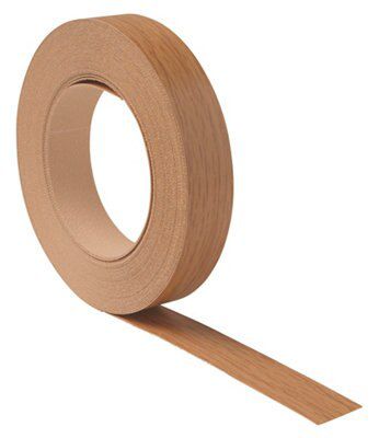 Oak effect Natural Worktop edging tape | DIY at B&Q