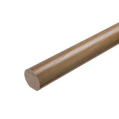 Oak Rounded Handrail (W)54mm