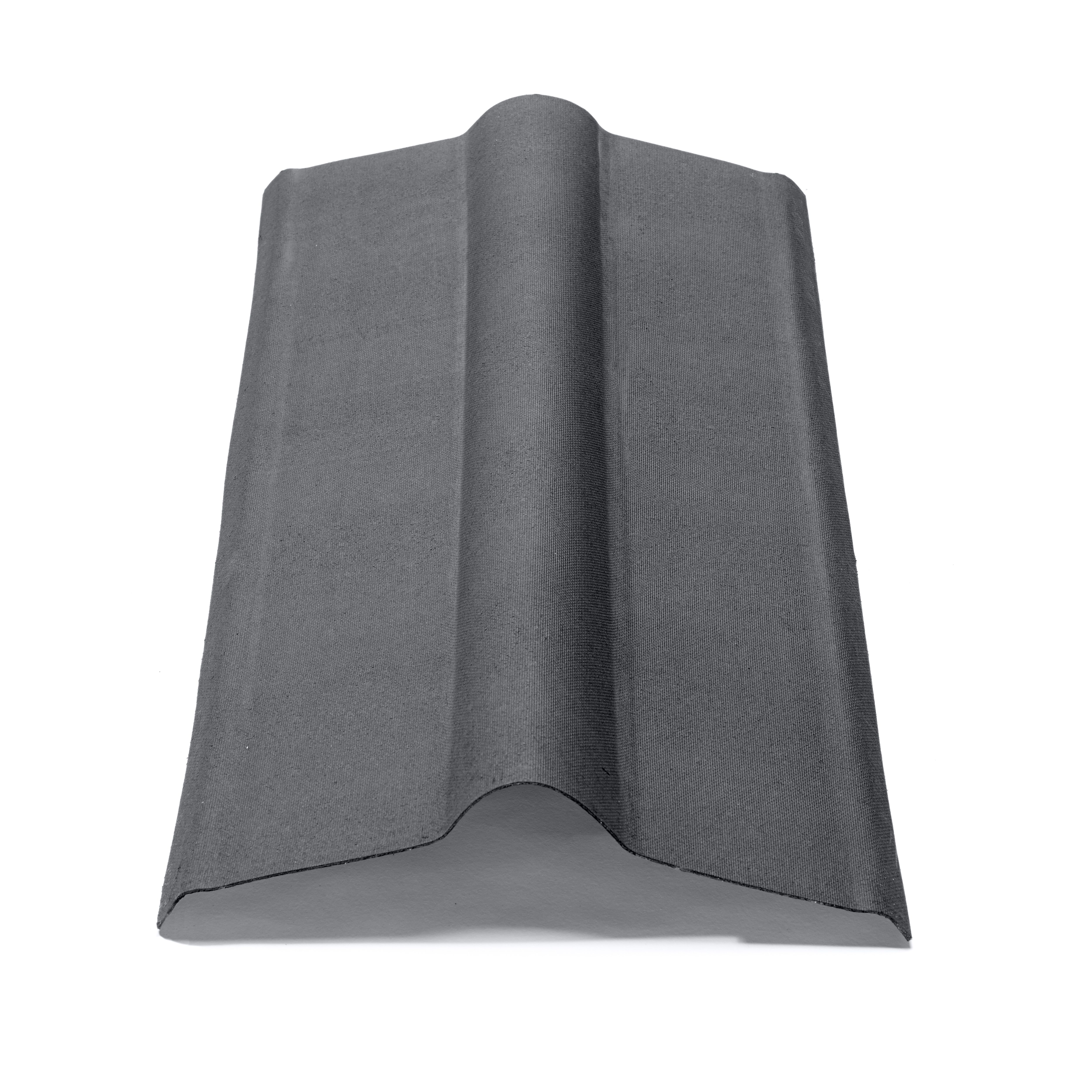 Onduline Black Bitumen Ridge piece (L)1000mm (W)420mm | DIY at B&Q