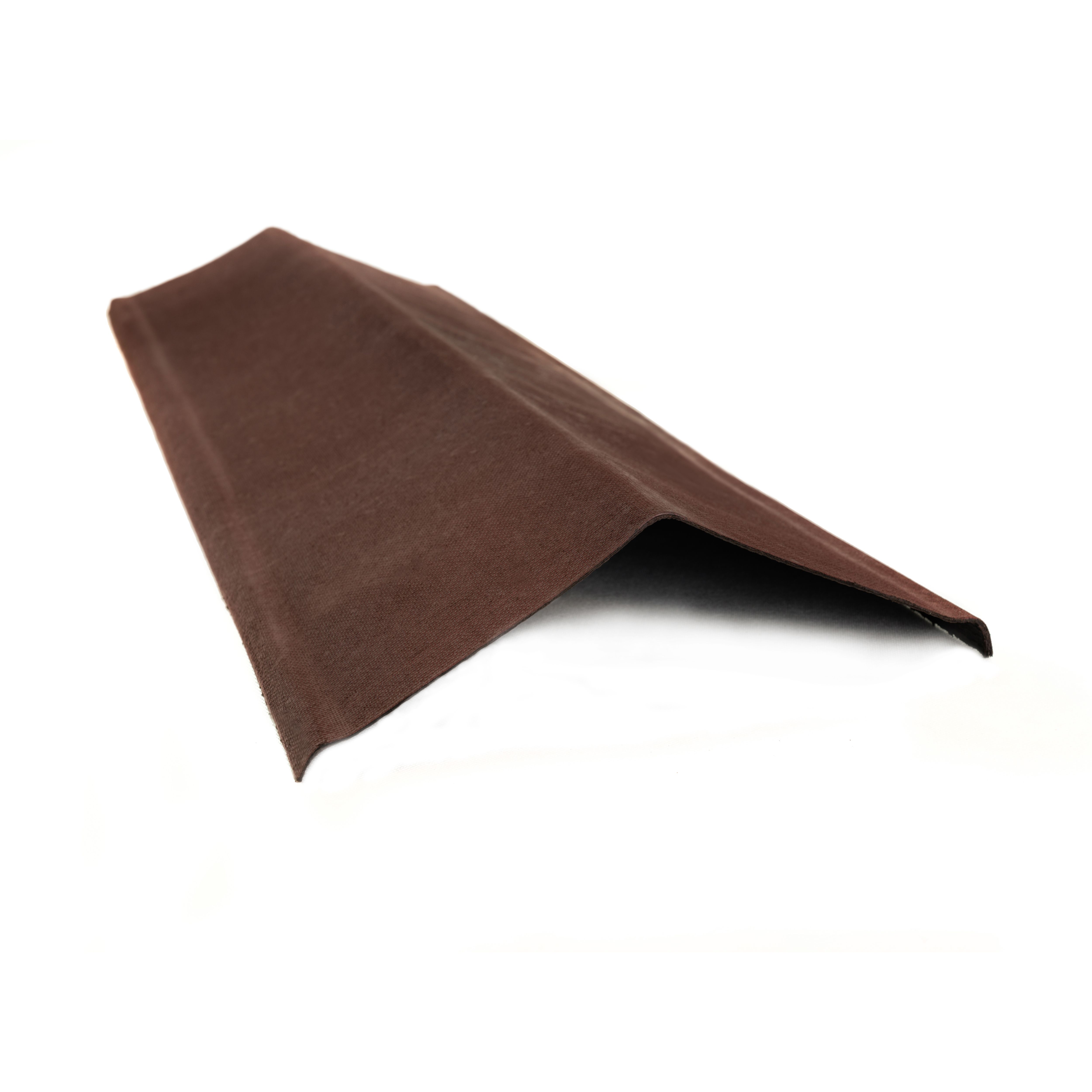 Onduline Red Bitumen Edge piece, (L)1m (W)310mm (T)3mm | DIY at B&Q