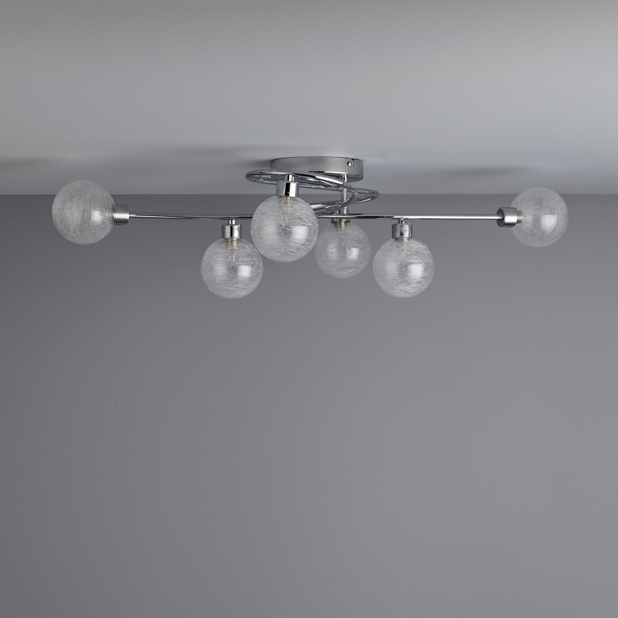 Onnes Chrome effect 6 Light Spotlight