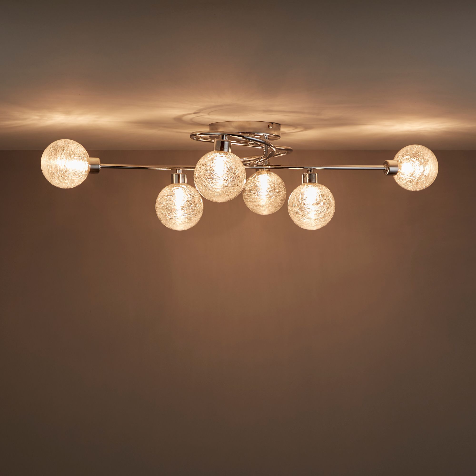 Onnes Chrome effect 6 Light Spotlight