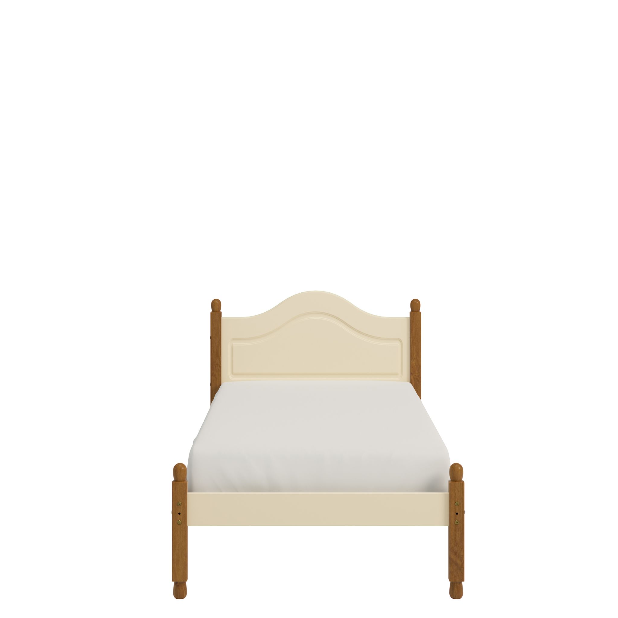 Oslo Cream Single Bed frame (H)935mm (W)1002mm