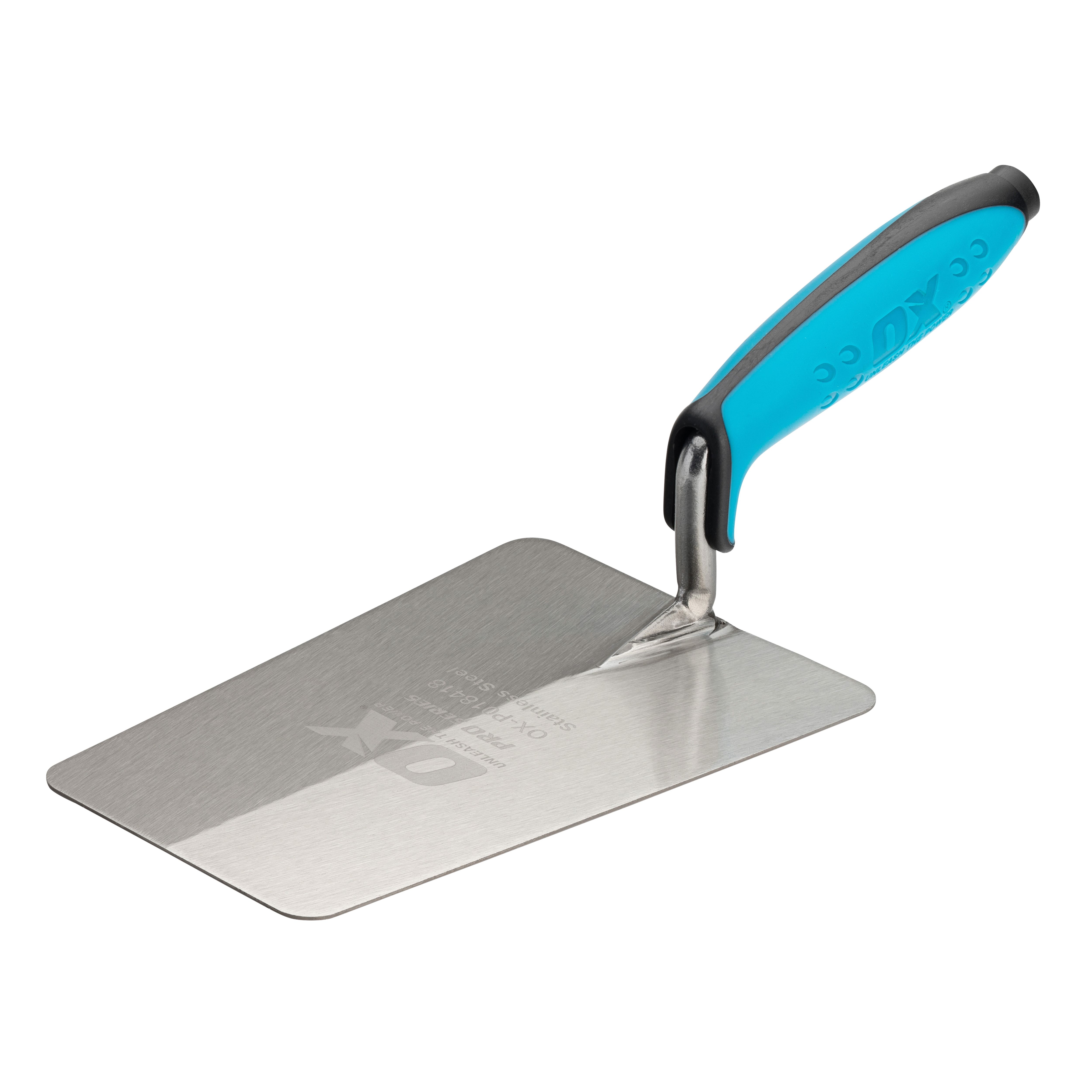 OX Stainless steel Bucket Trowel London pattern 7" / 180mm at B&Q