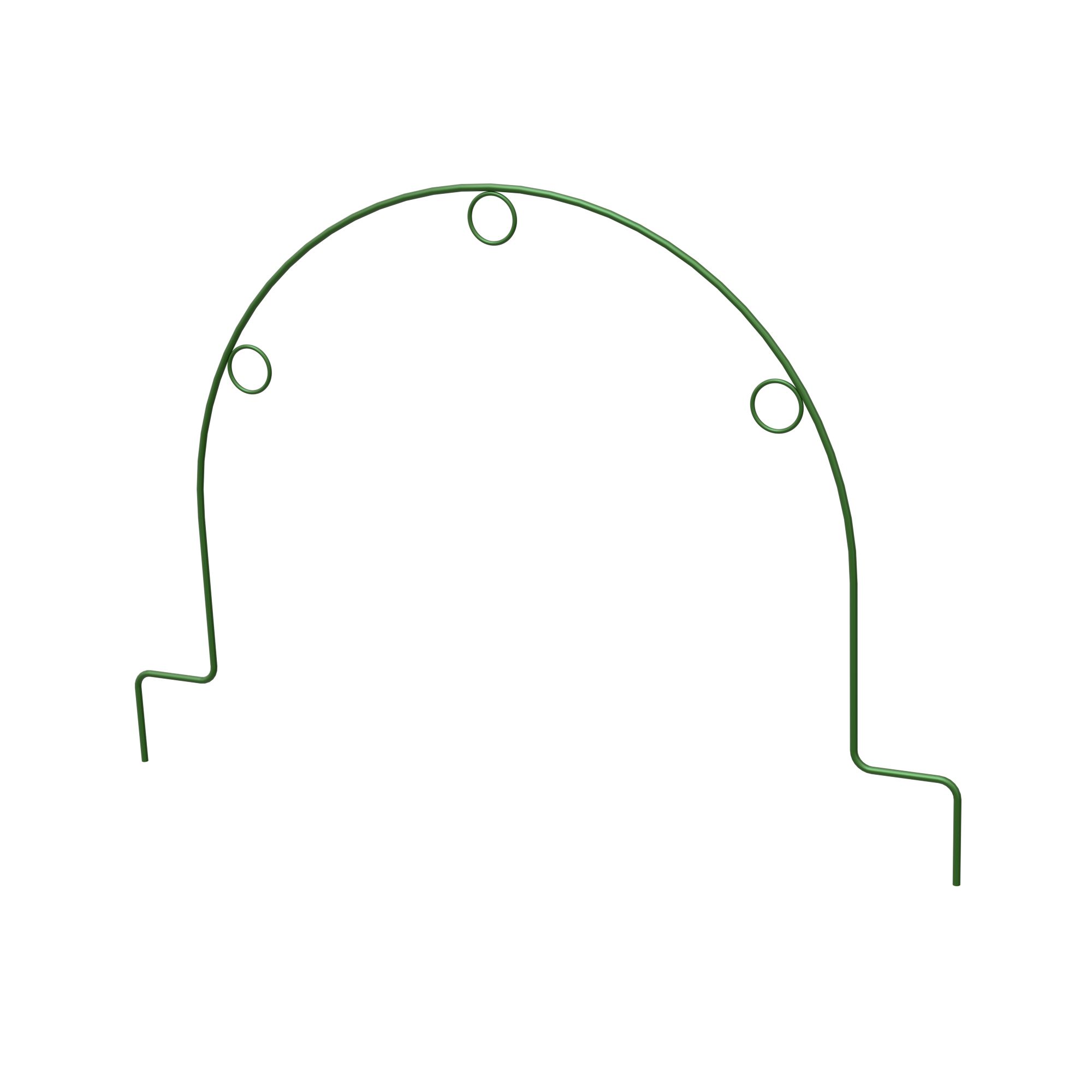 Panacea Steel Curved Plant cloche support (L)45cm (Dia)64cm, Pack of 3 ...